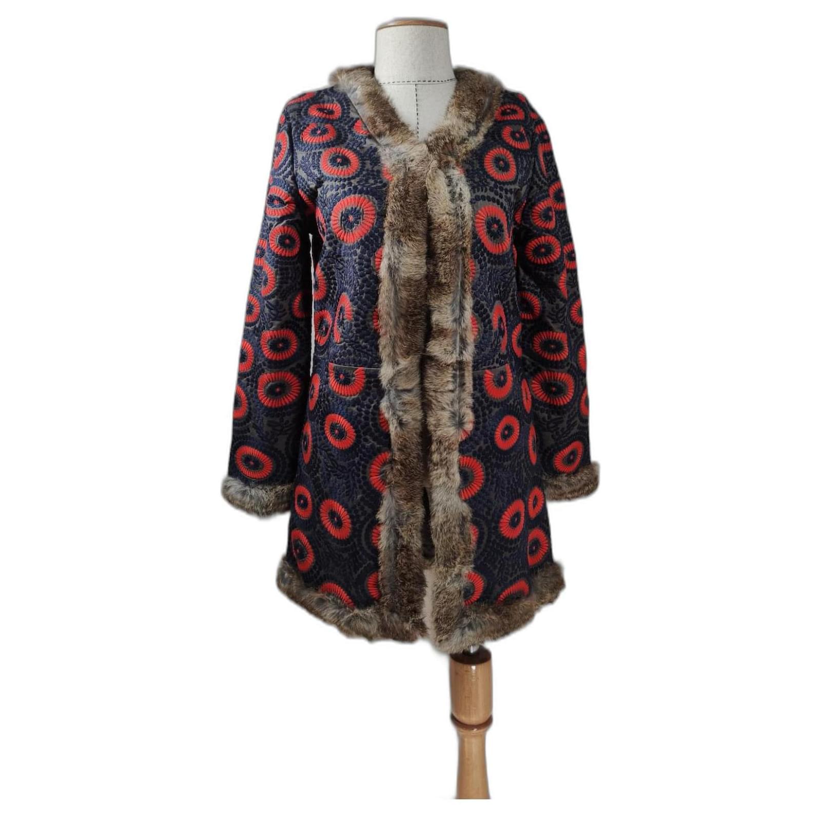 Antik Batik Coats, Outerwear Multiple colors Cotton Rabbit ref.737362 ...