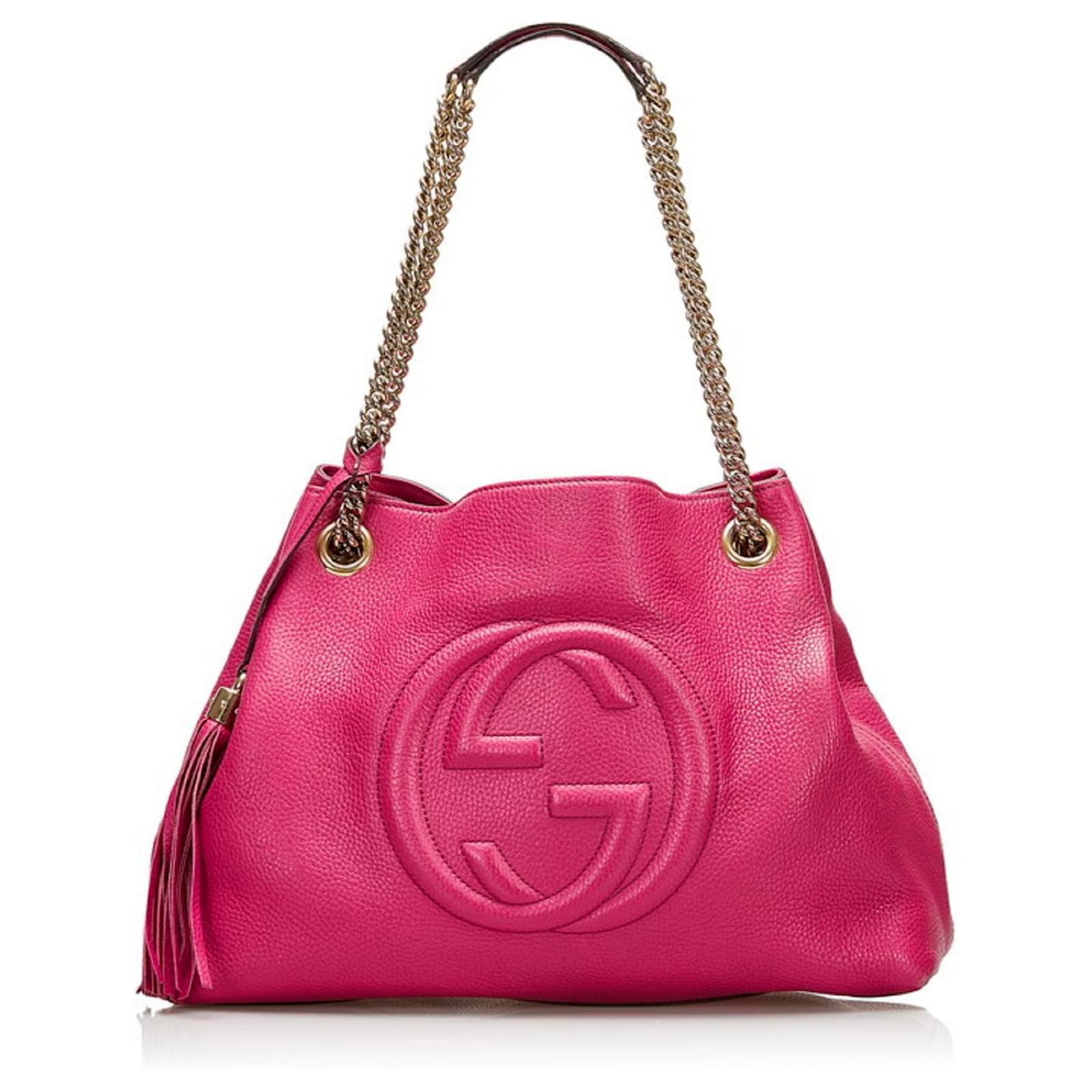 Gucci Soho Fuschia Leather ref.737773 - Joli Closet