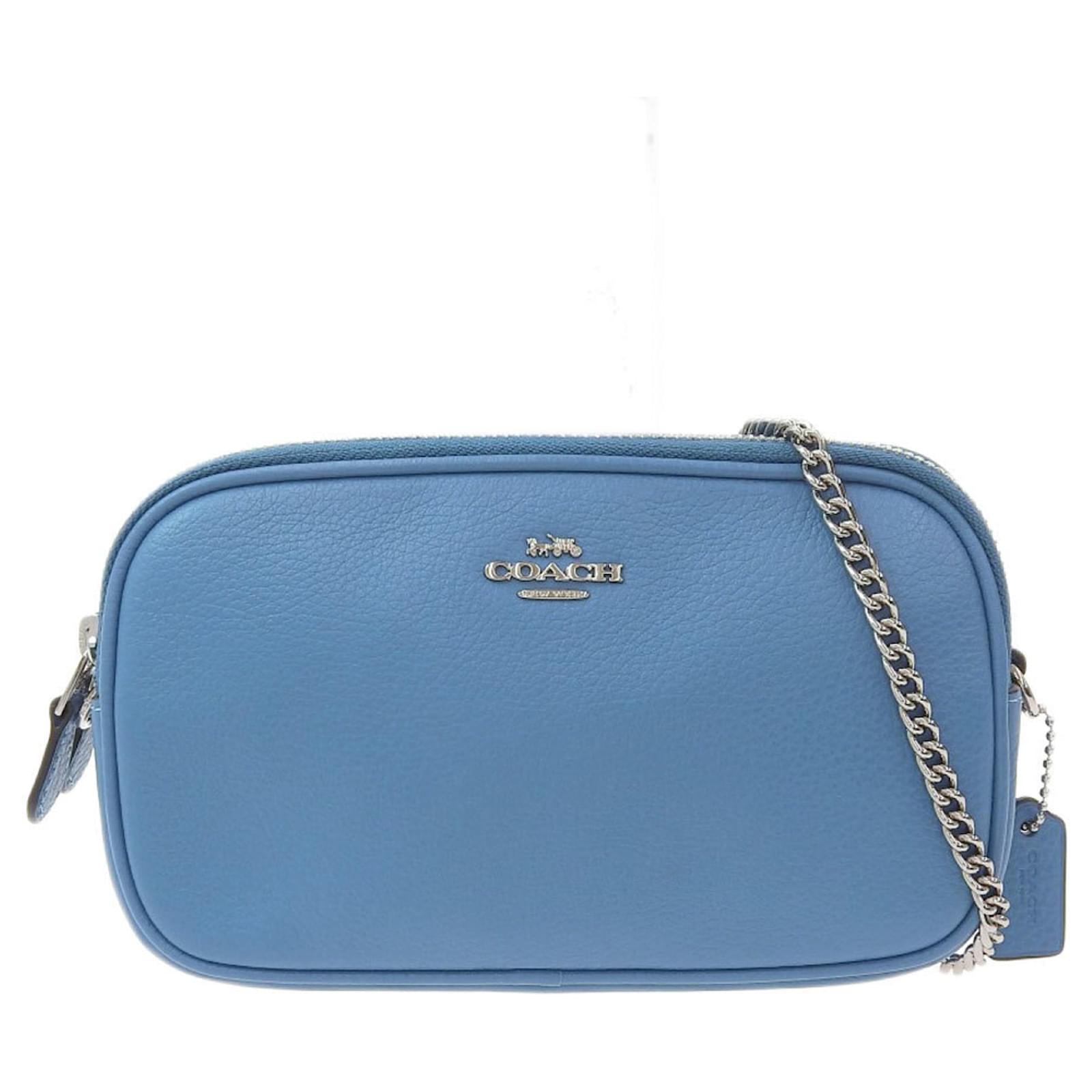 Coach Blue Leather ref.737879 - Joli Closet