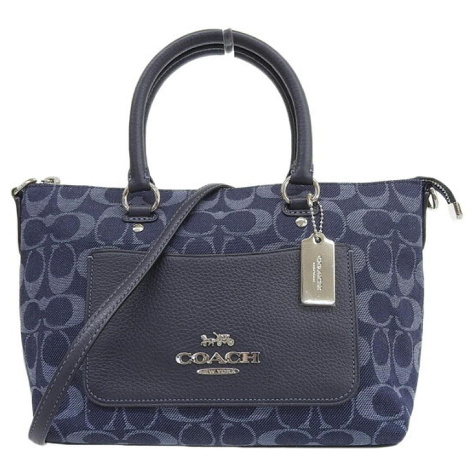 Coach Navy blue Denim ref.737993 - Joli Closet