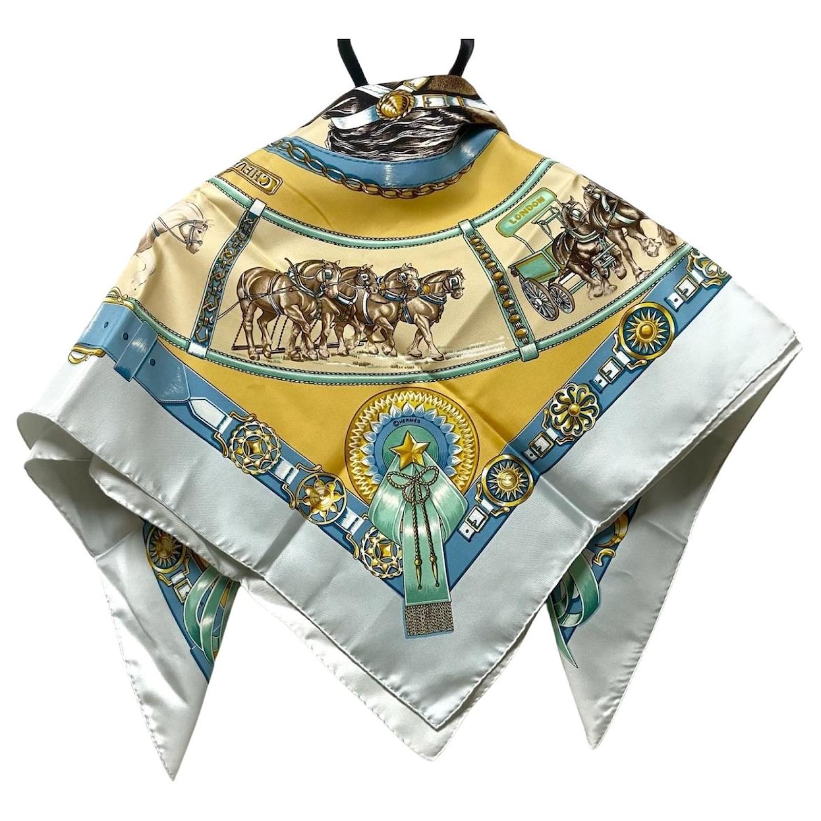 Hermès HERMES CARRE 90 Multiple colors Silk ref.738207 - Joli Closet