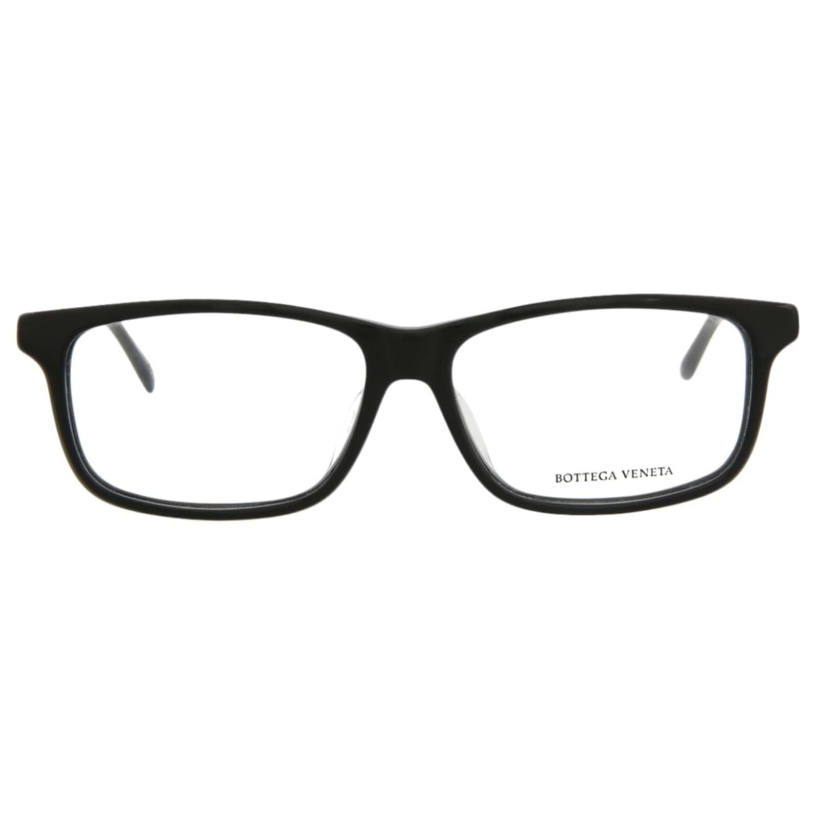Bottega Veneta Square-Frame Monturas ópticas de acetato Negro ref ...