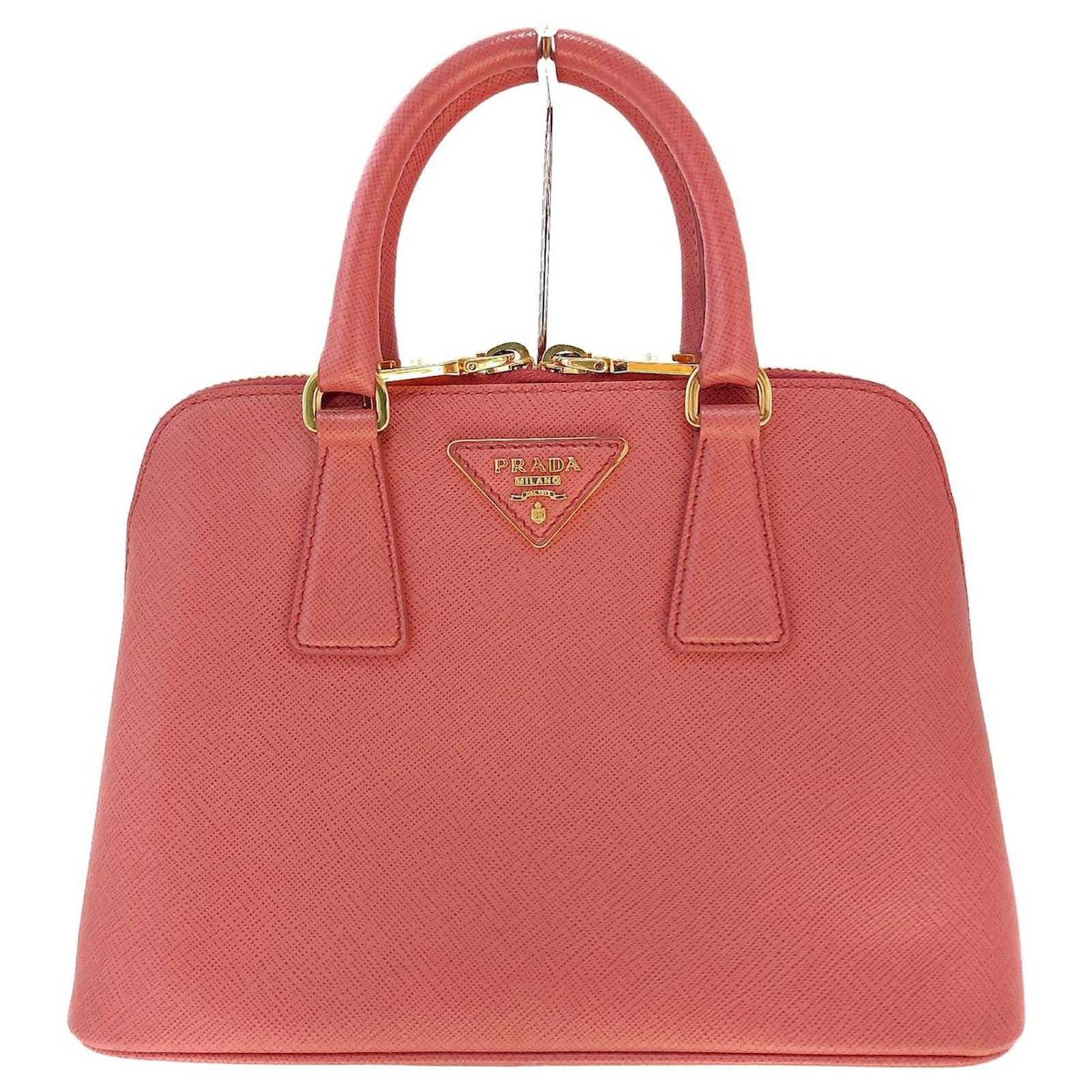 Prada Promenade Cuir Rose ref.741539 - Joli Closet