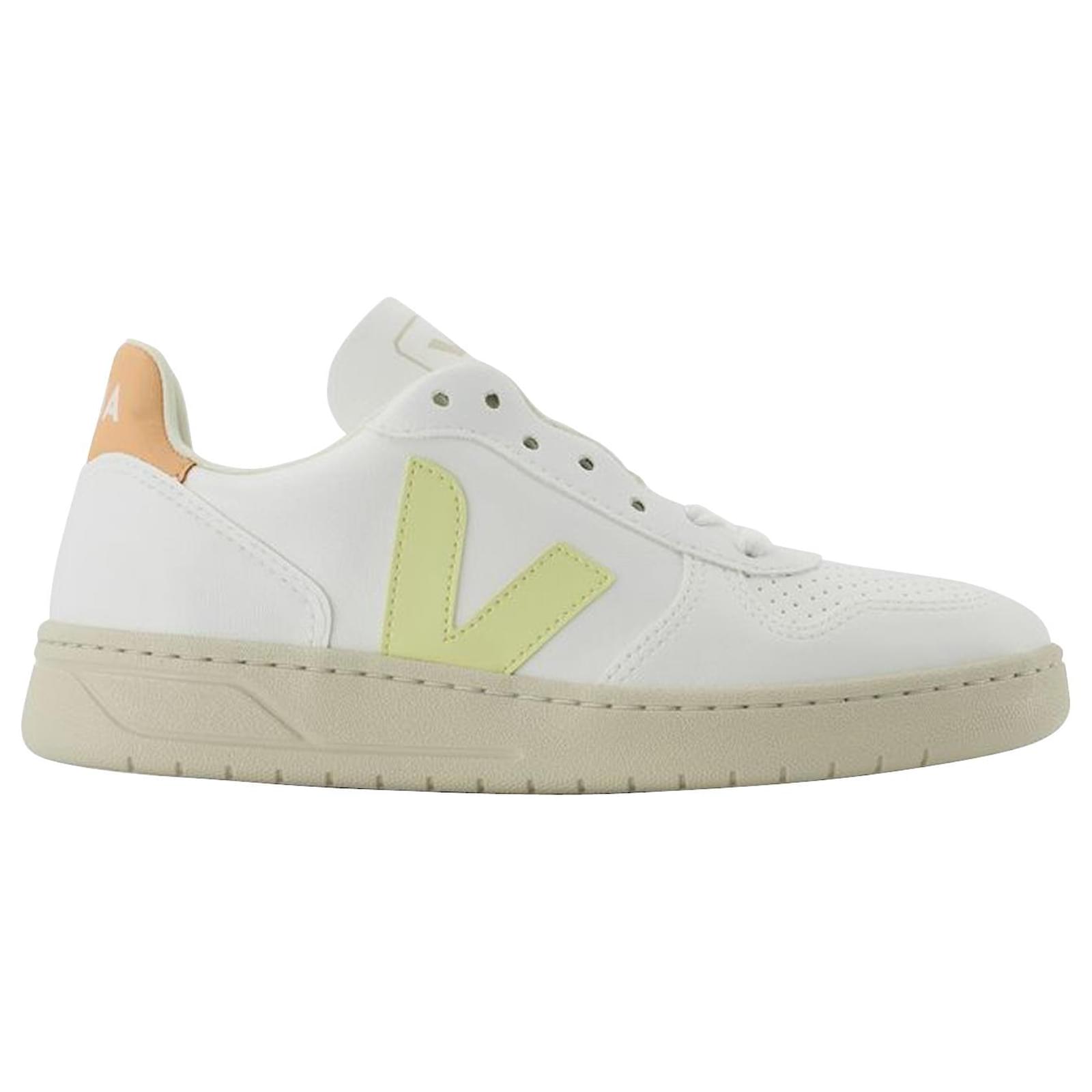 V-10 Sneakers - Veja - Multi - Synthetic Multiple colors Leatherette ...