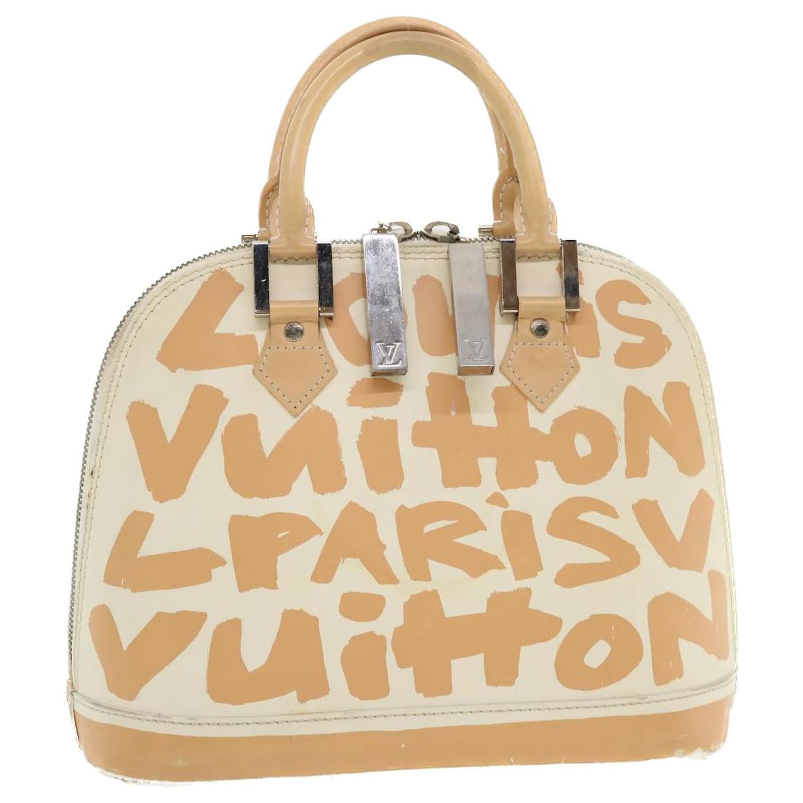 Louis Vuitton Alma White Leather ref.744547 - Joli Closet