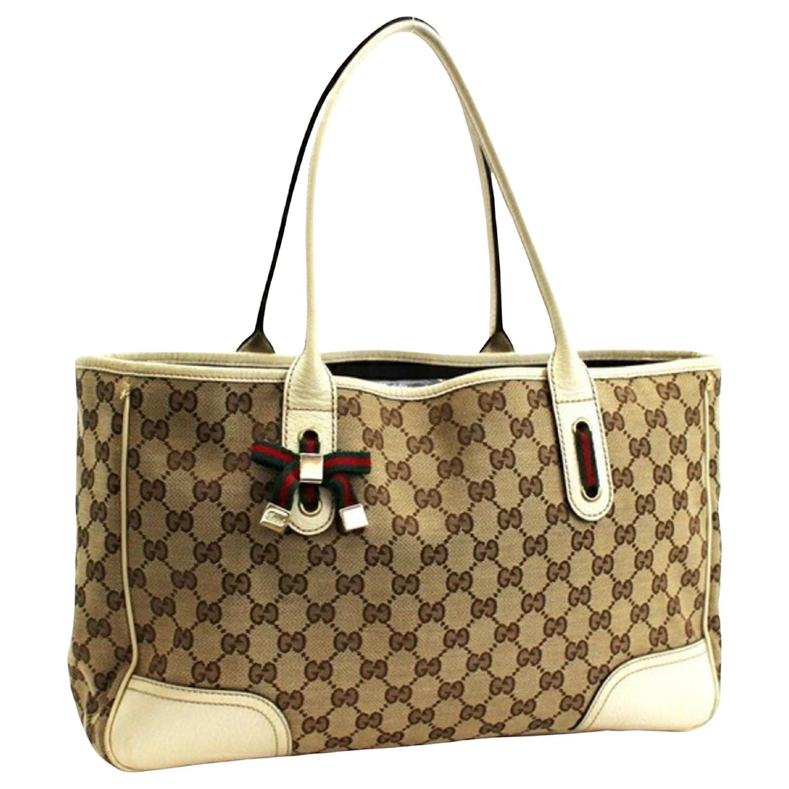 Gucci-Princy Beige Leder ref.746057 - Joli Closet