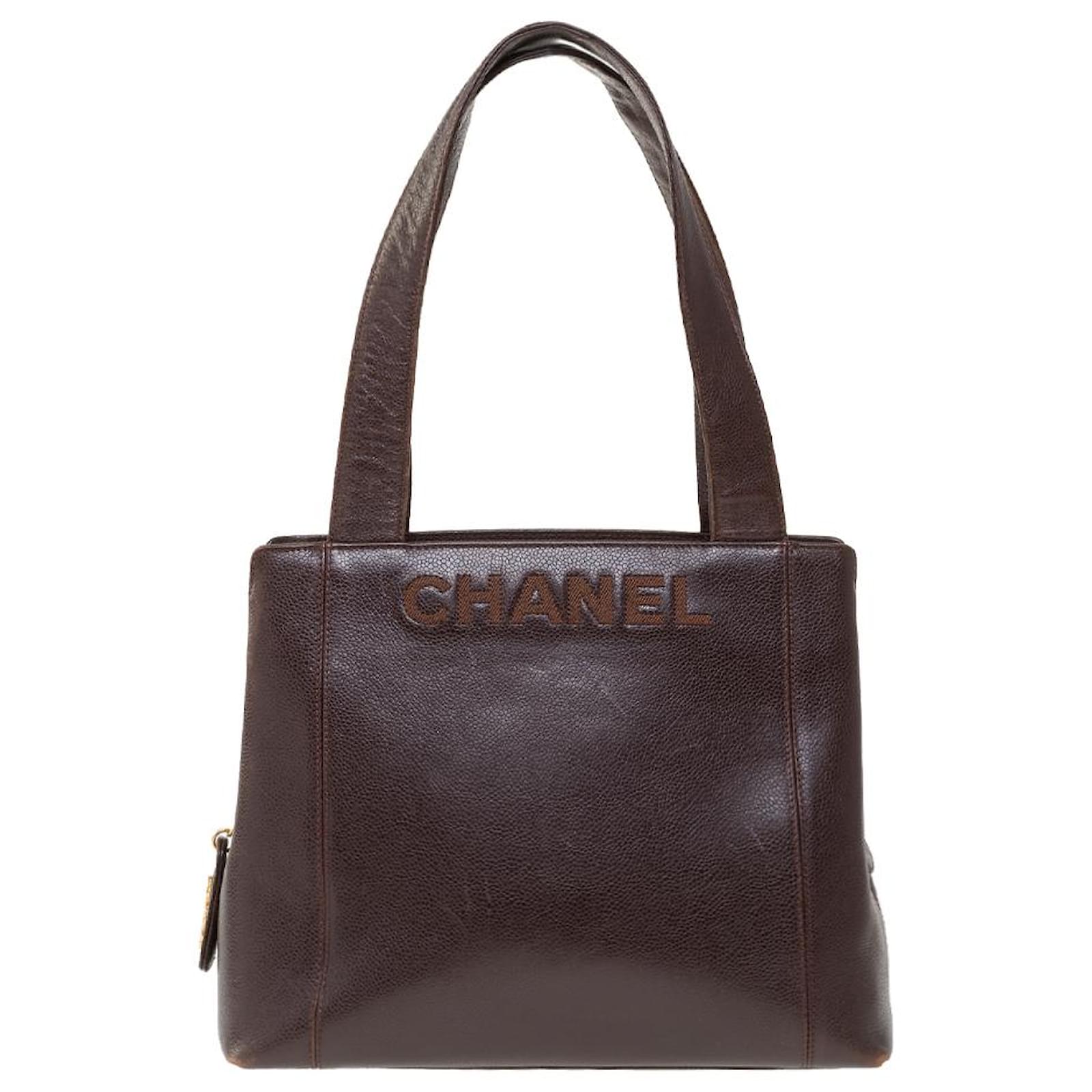 Chanel vintage Cuir Marron ref.747330 - Joli Closet