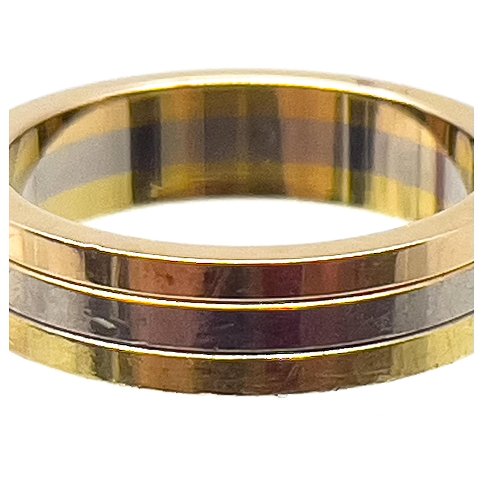 Love Cartier Trinity Golden Weißgold ref.747391 - Joli Closet