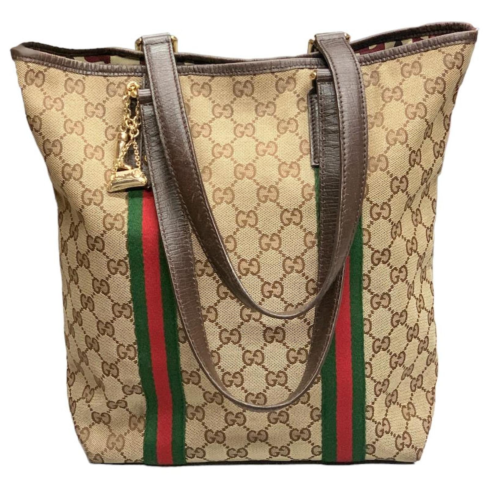 Gucci Handbags Brown Cloth ref.747660 - Joli Closet