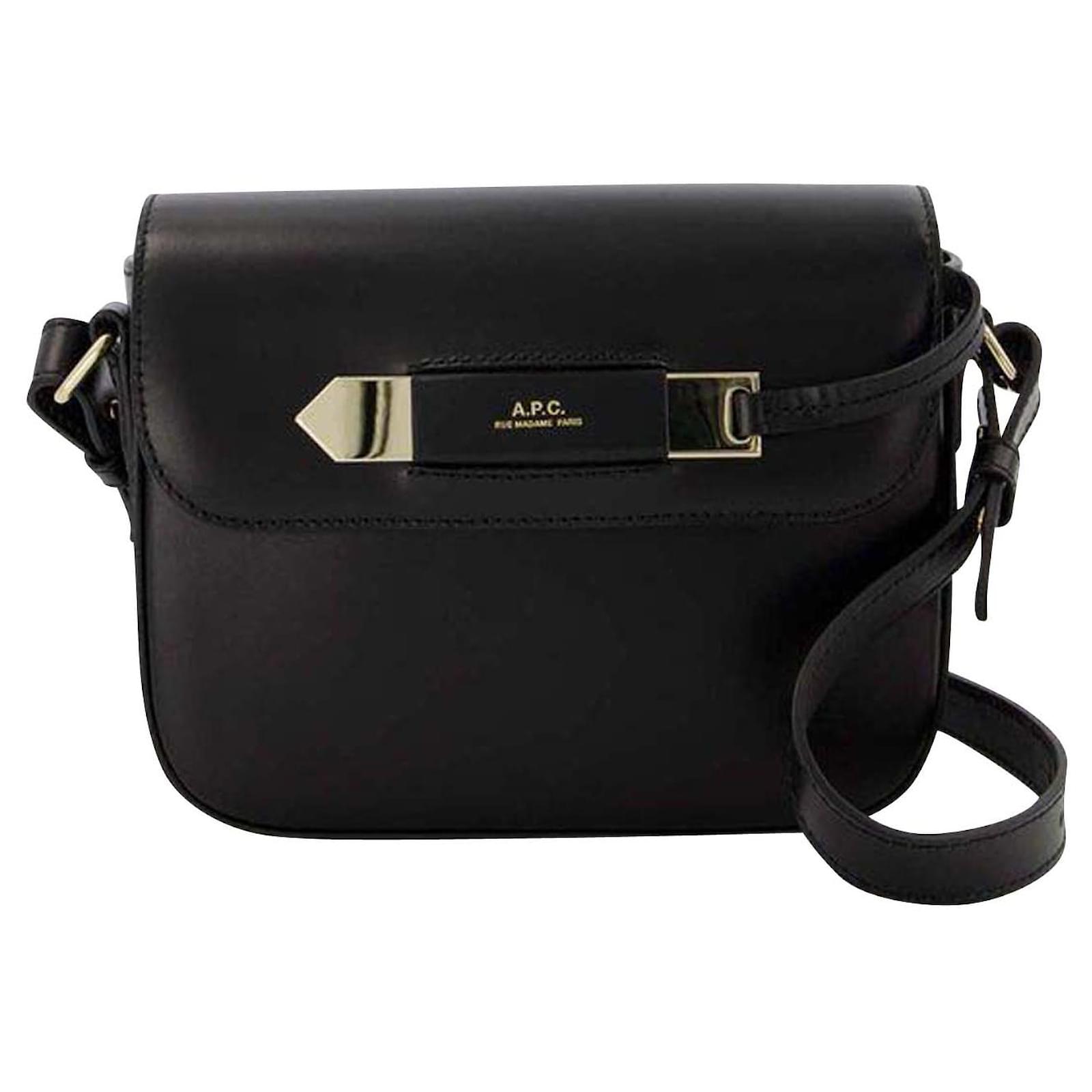 Apc Charlotte Small Hobo Bag - A.P.C. - Black - Leather ref.749078 ...