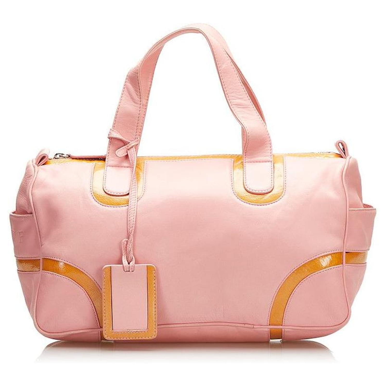 loewe Leather Handbag pink Pony-style calfskin ref.749417 - Joli Closet