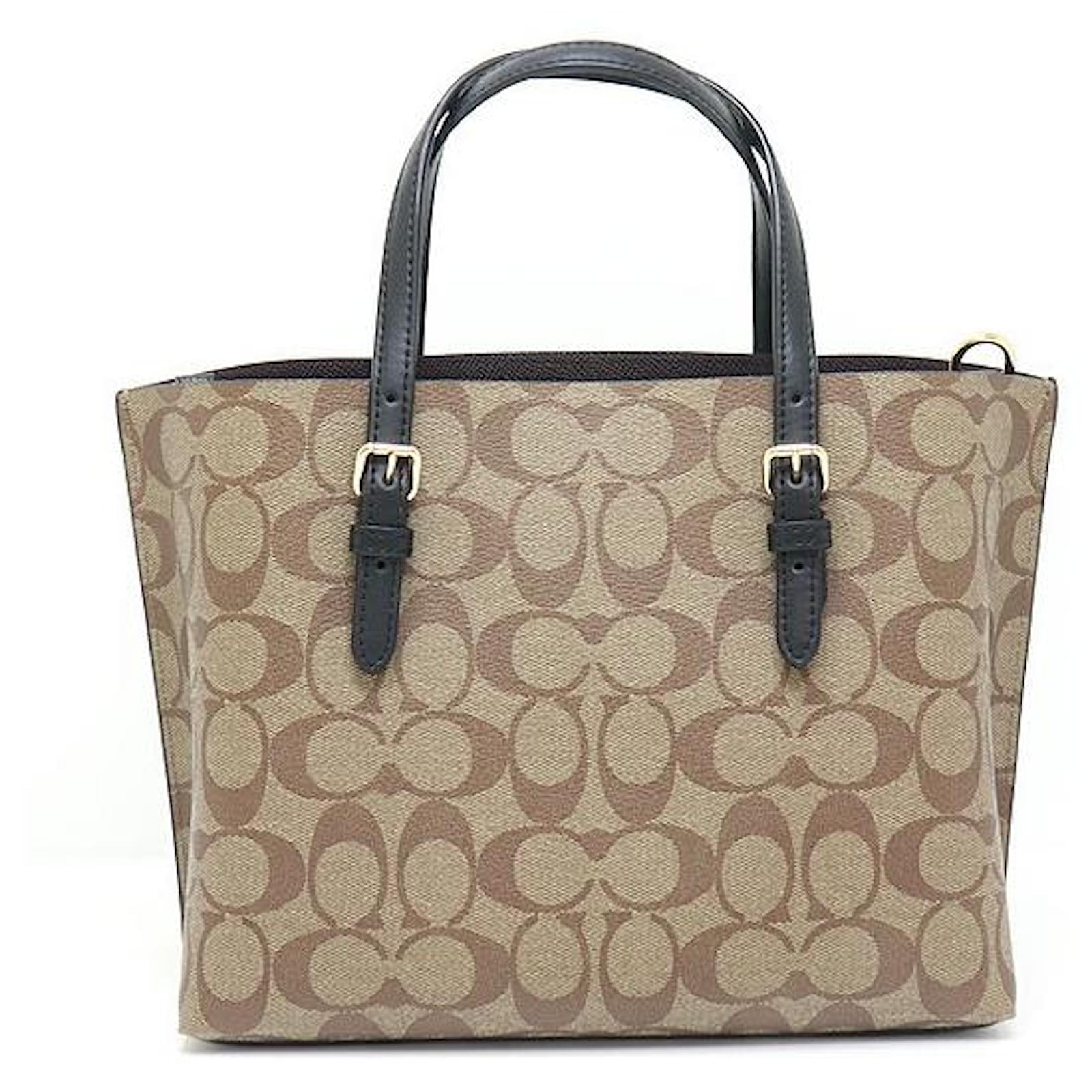 Coach Mollie Beige Cloth ref.750032 - Joli Closet
