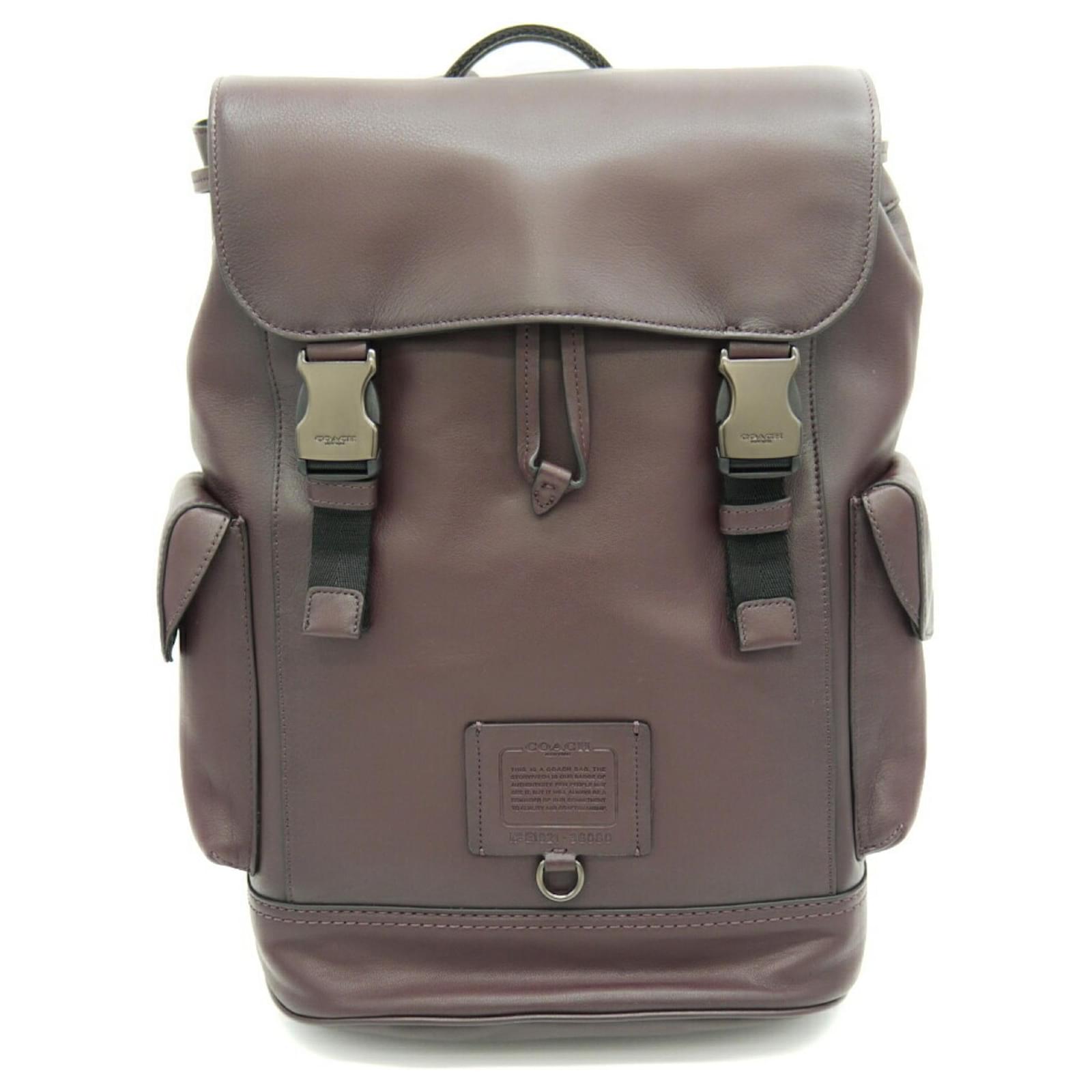 Coach Brown Leather ref.750109 - Joli Closet