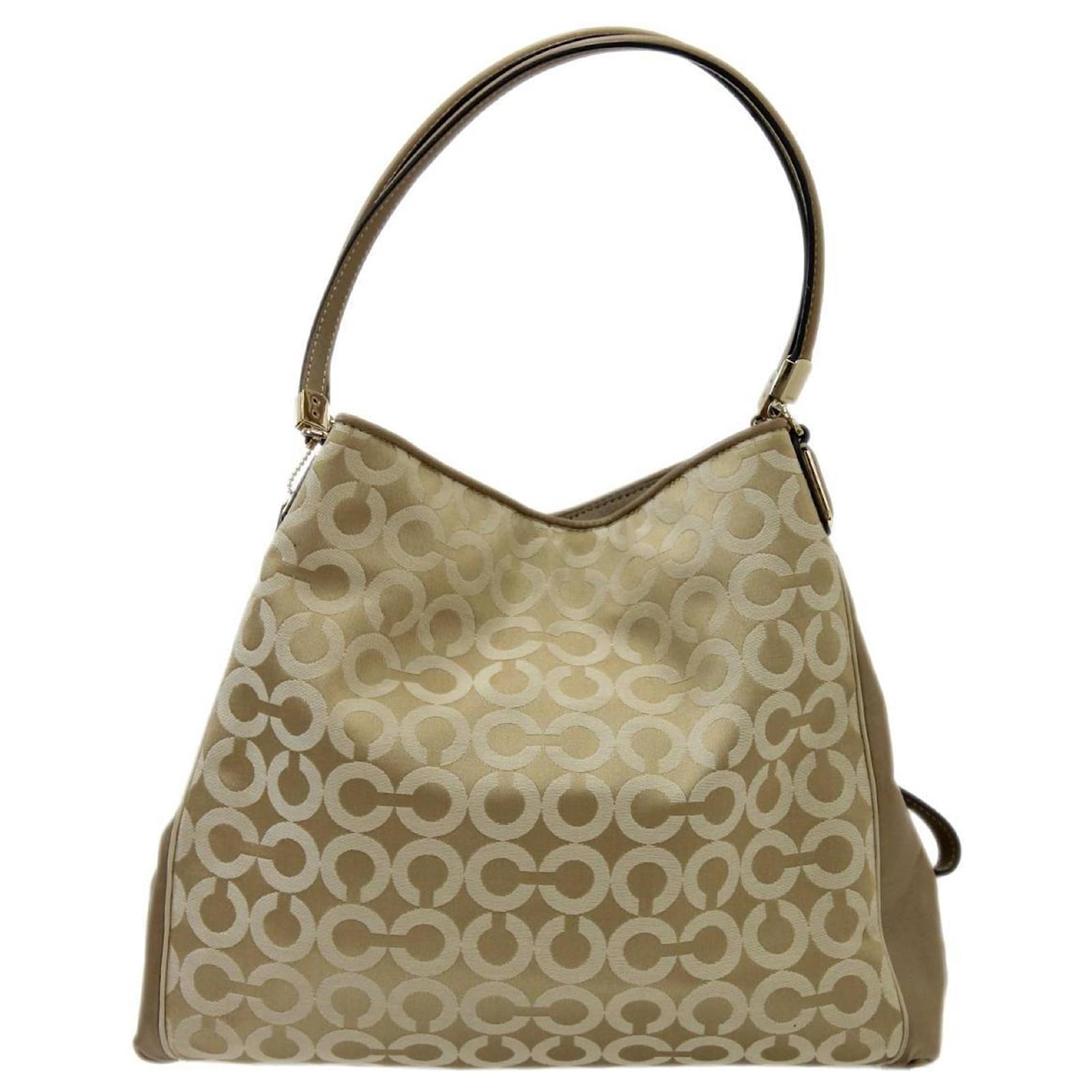 Coach Beige Cloth ref.750163 - Joli Closet