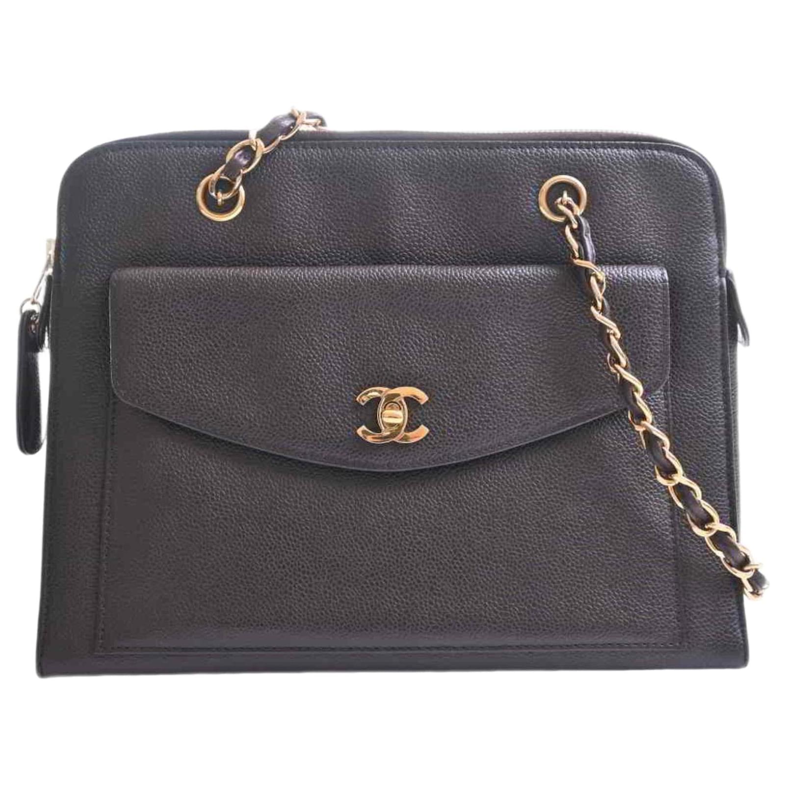 Chanel Brown Leather ref.750405 - Joli Closet