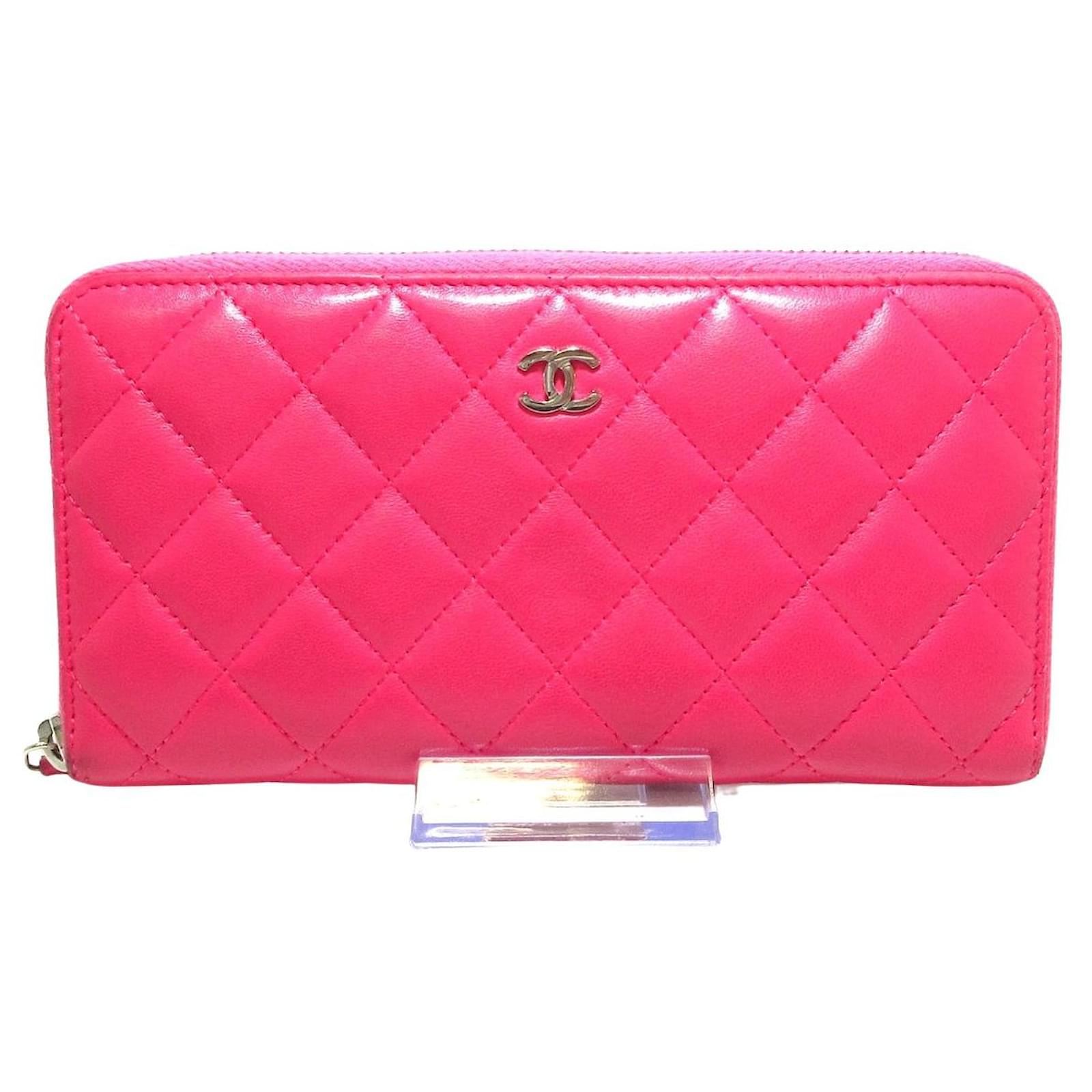 Chanel Pink Leather ref.751684 - Joli Closet