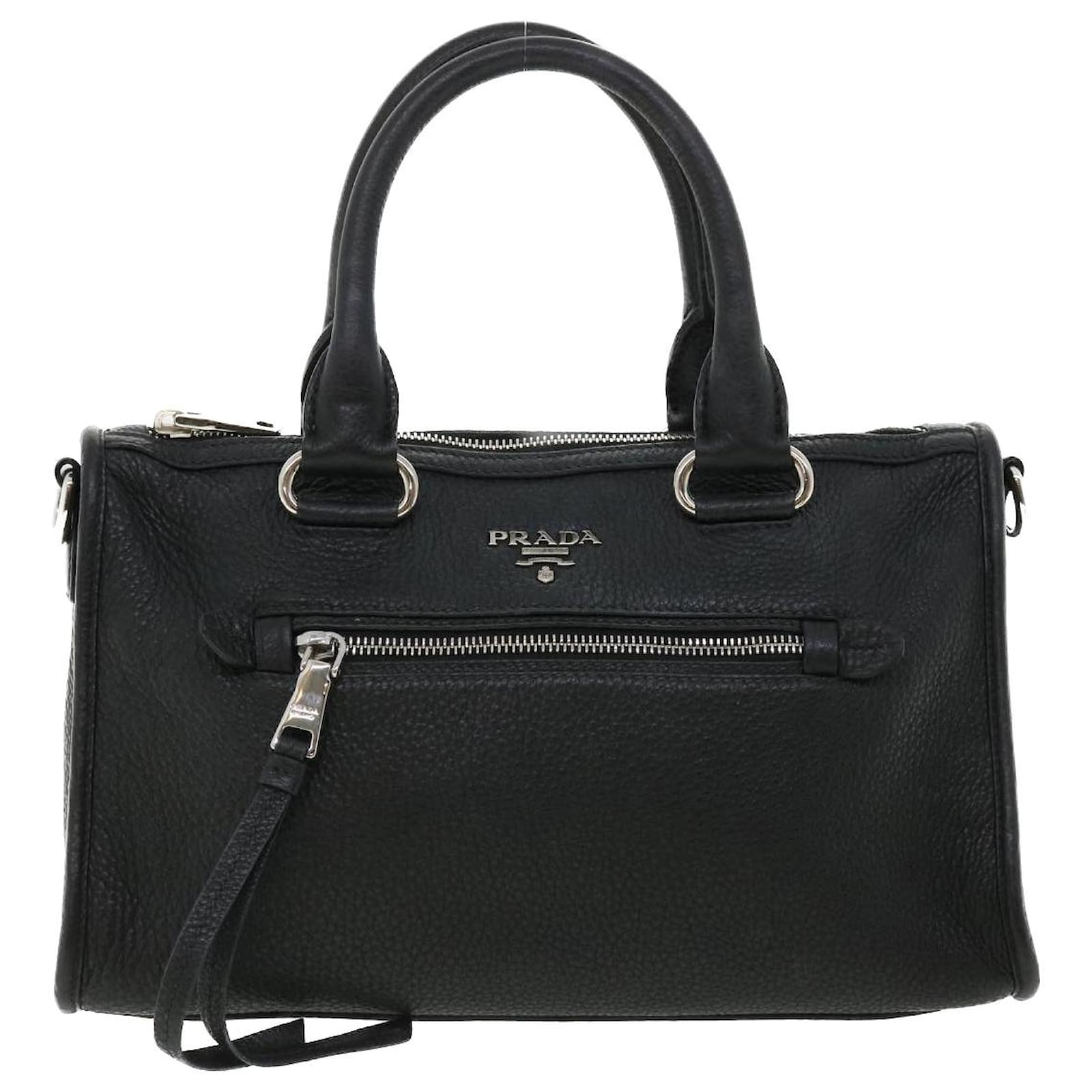 Prada Black Leather ref.751689 - Joli Closet
