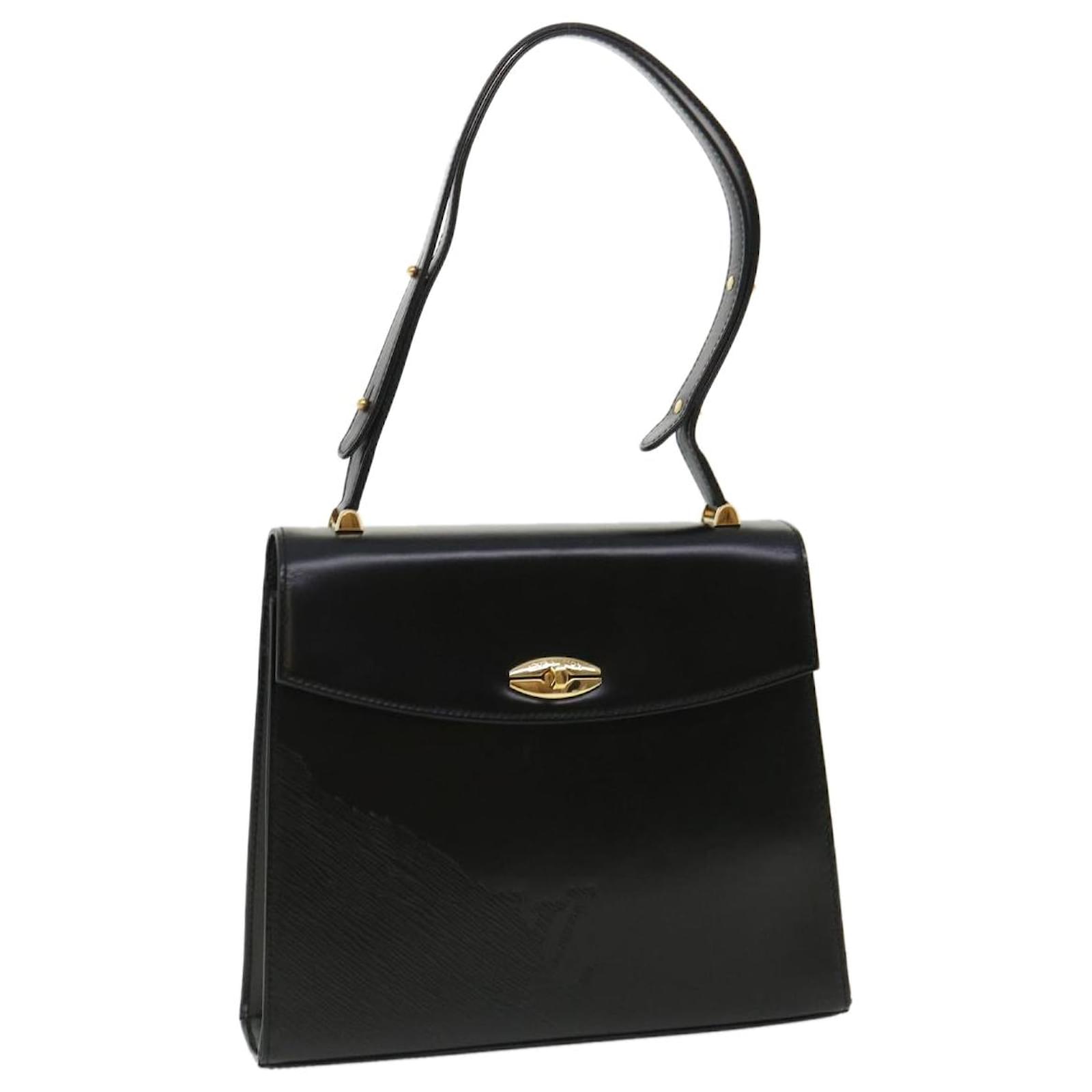 LOUIS VUITTON Opera line Delph Sac à Bandoulière Cuir Noir M63932 LV ...