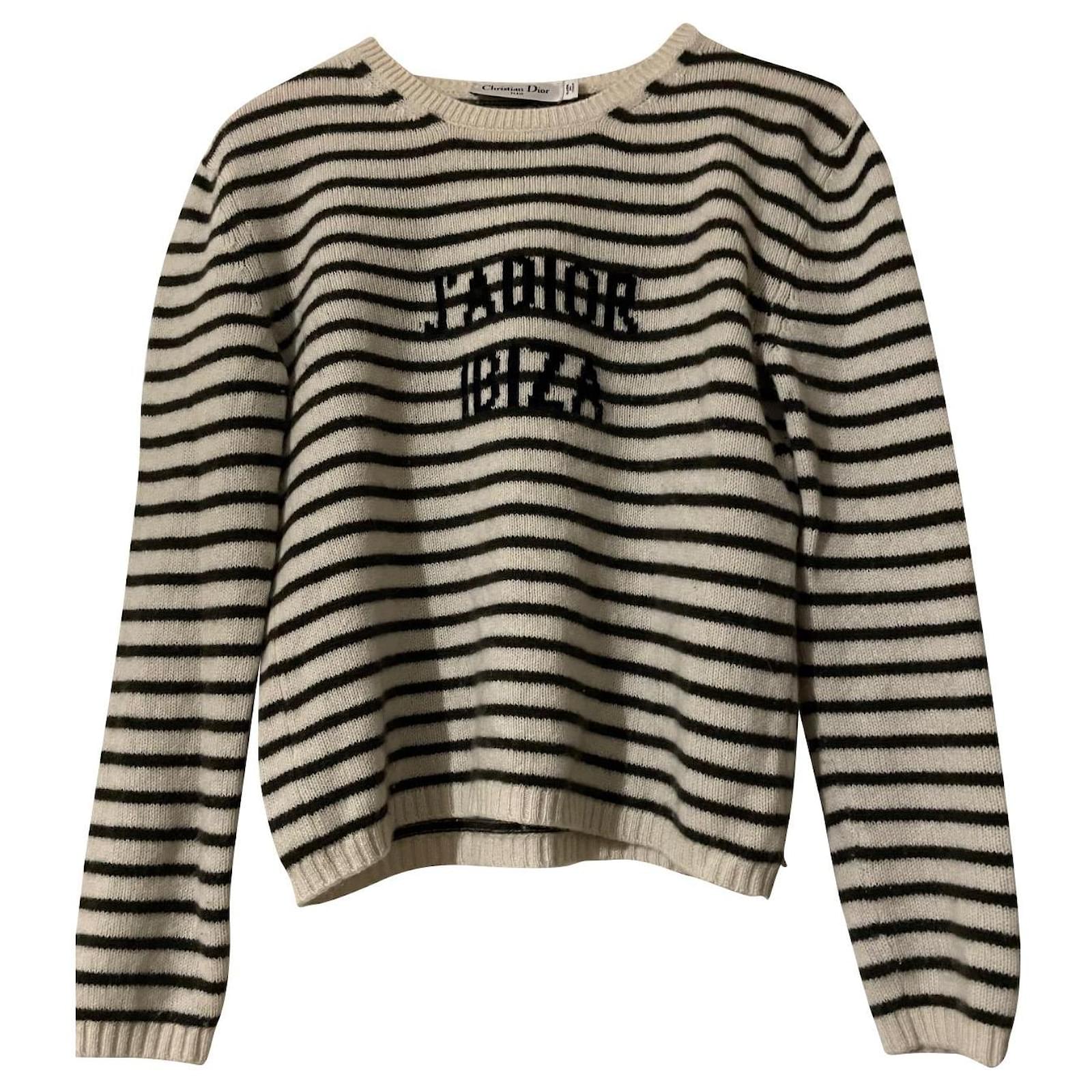 Christian Dior Pull J’adior Ibiza Cachemire Beige ref.752042 - Joli Closet