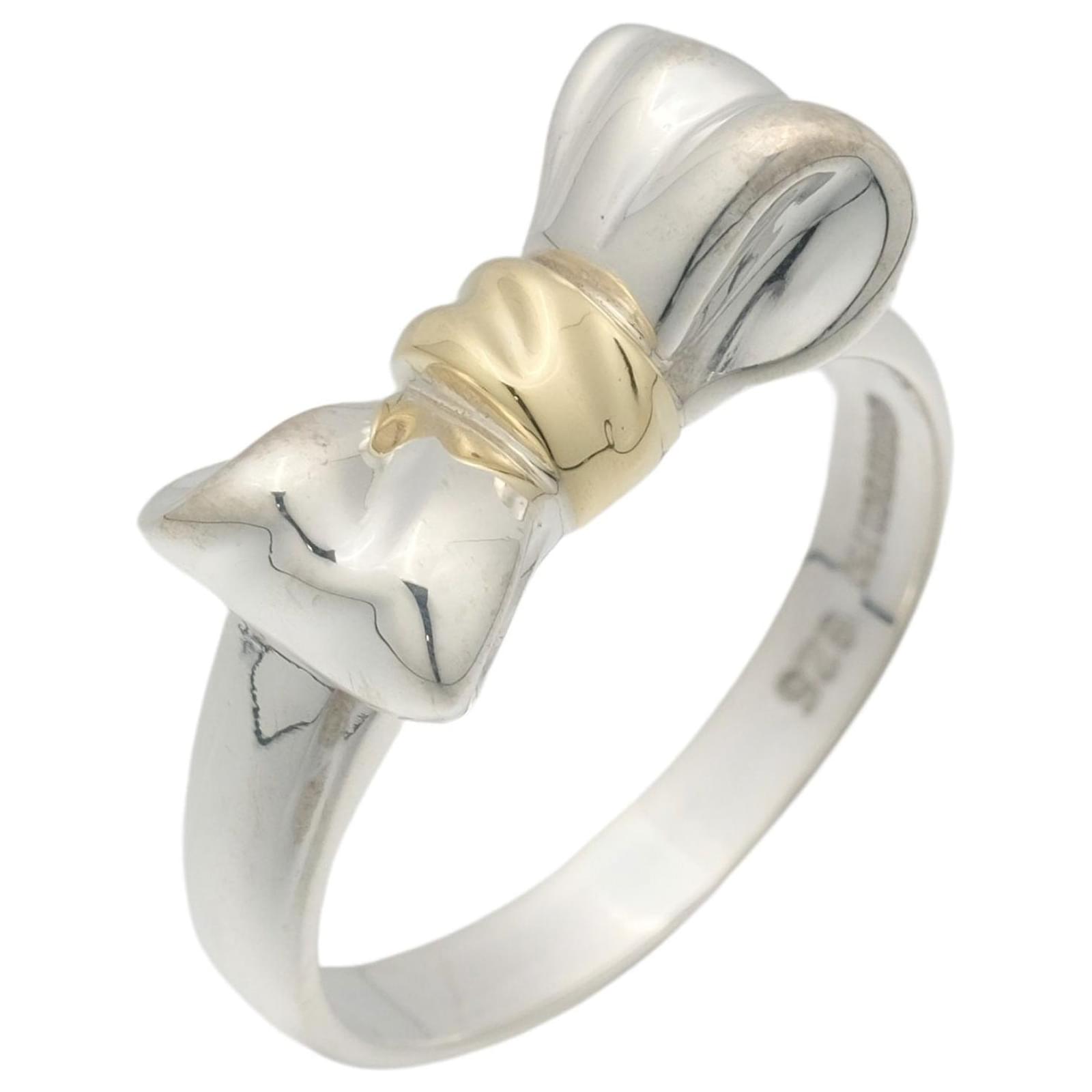 TIFFANY & CO. ribbon Silvery Silver ref.752250 - Joli Closet