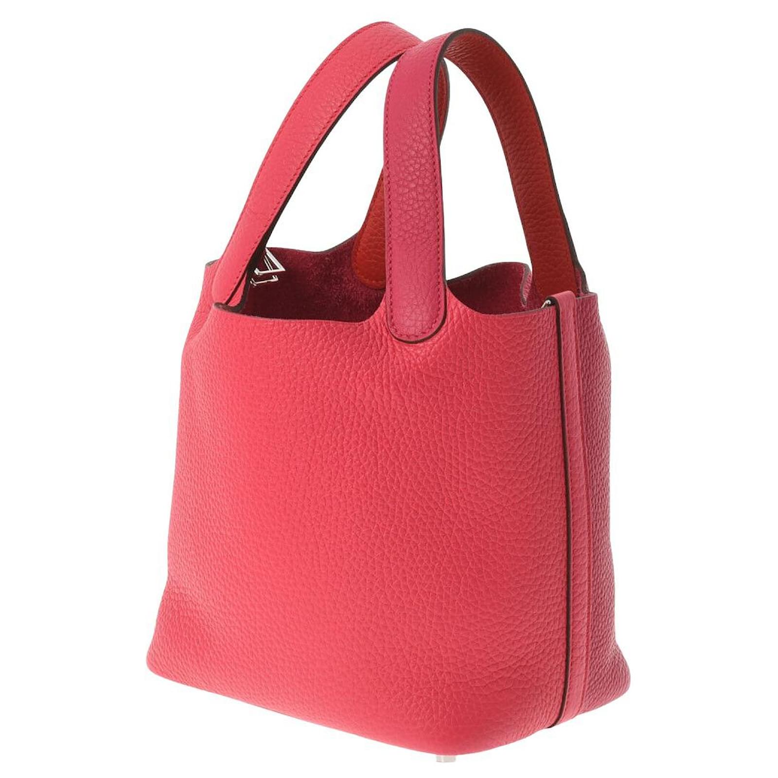 Hermès Picotin Pink Leather ref.753418 - Joli Closet