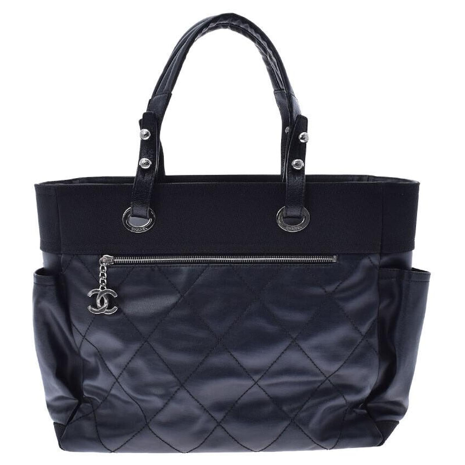Chanel Paris Biarritz Black Cloth ref.754499 - Joli Closet