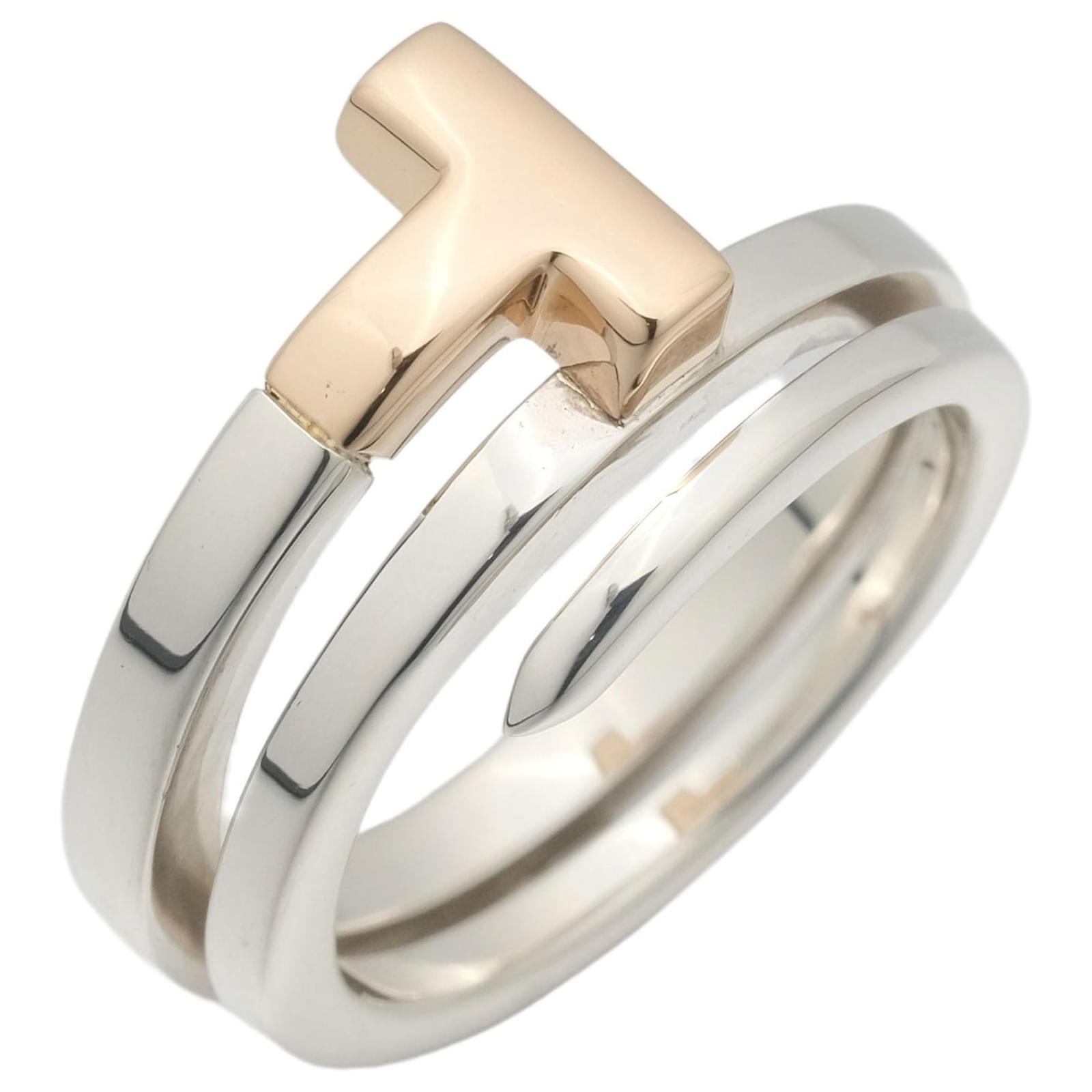 TIFFANY & CO. T Silvery Silver ref.754517 - Joli Closet