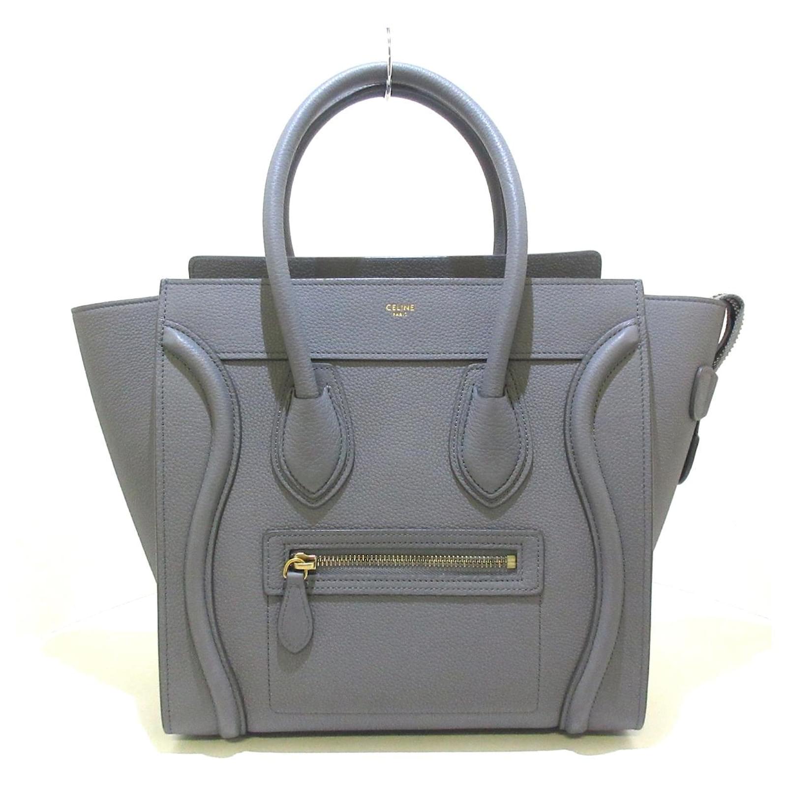Céline Celine Grey Pony-style calfskin ref.754684 - Joli Closet