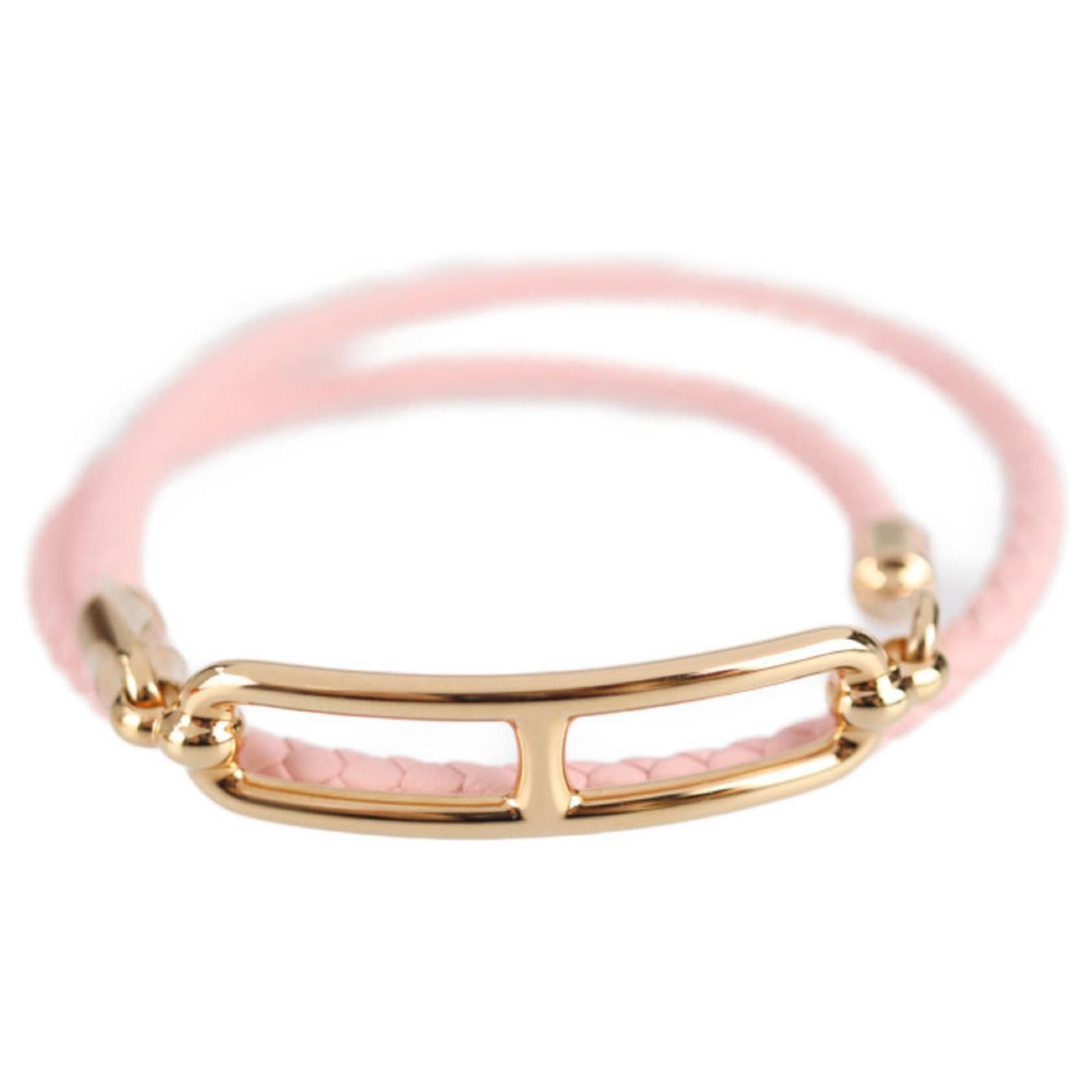 Hermès Roulis Pink Leather ref.755413 - Joli Closet