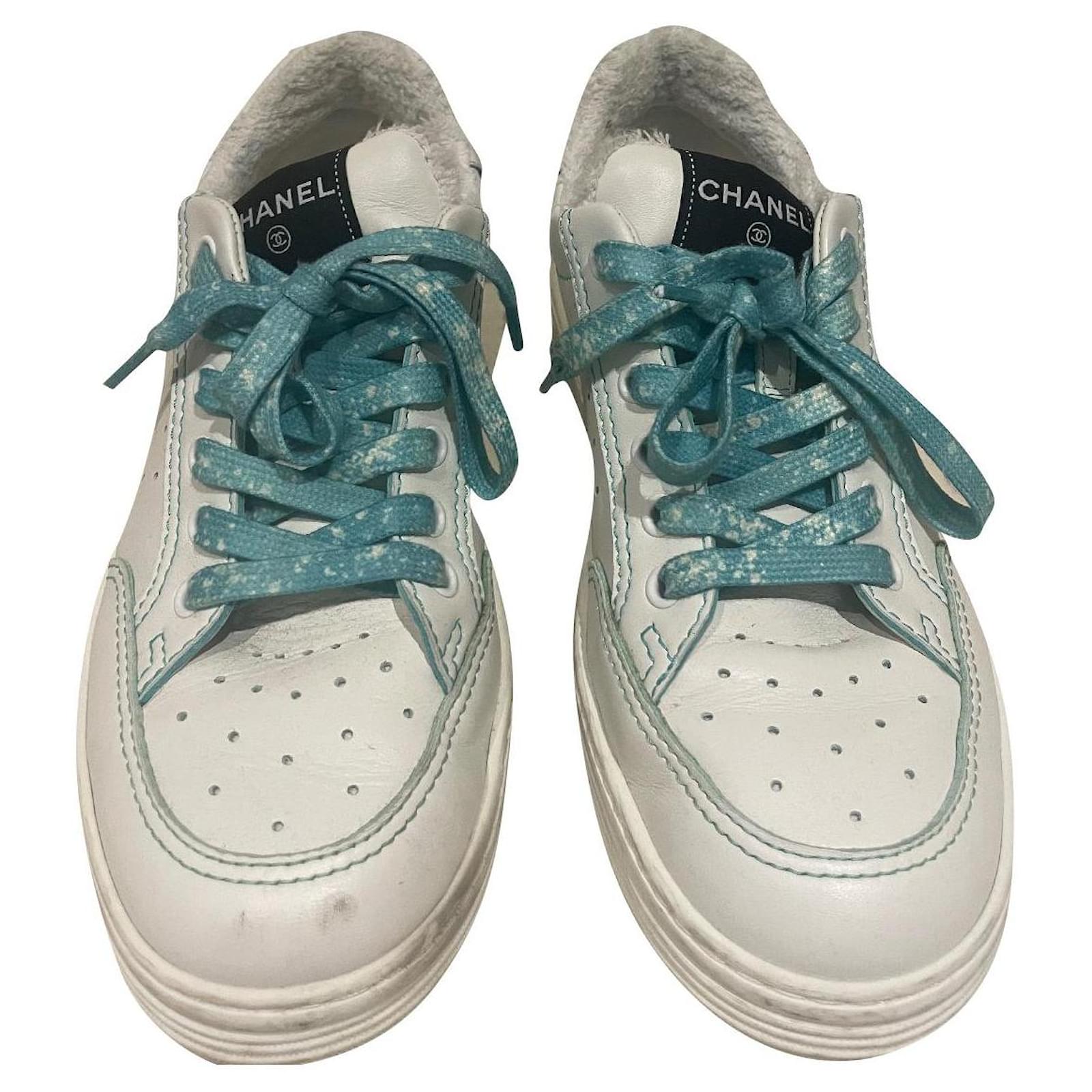 Chanel Basket Cuir Blanc ref.757643 - Joli Closet