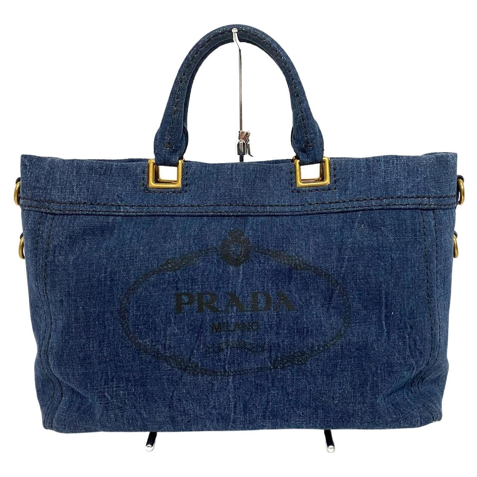 Prada Navy blue Denim ref.758197 - Joli Closet