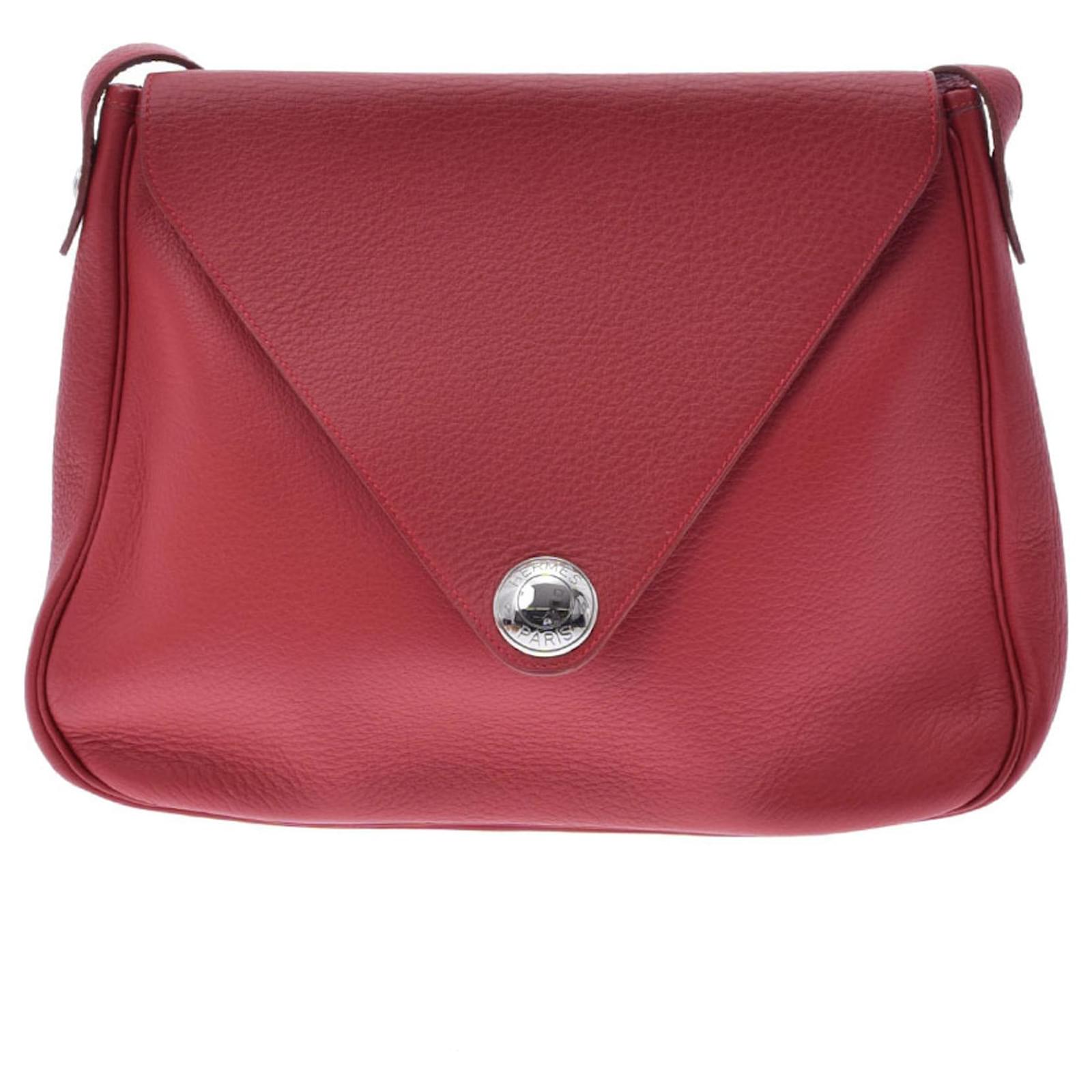Hermès Christine Red Leather ref.758369 - Joli Closet