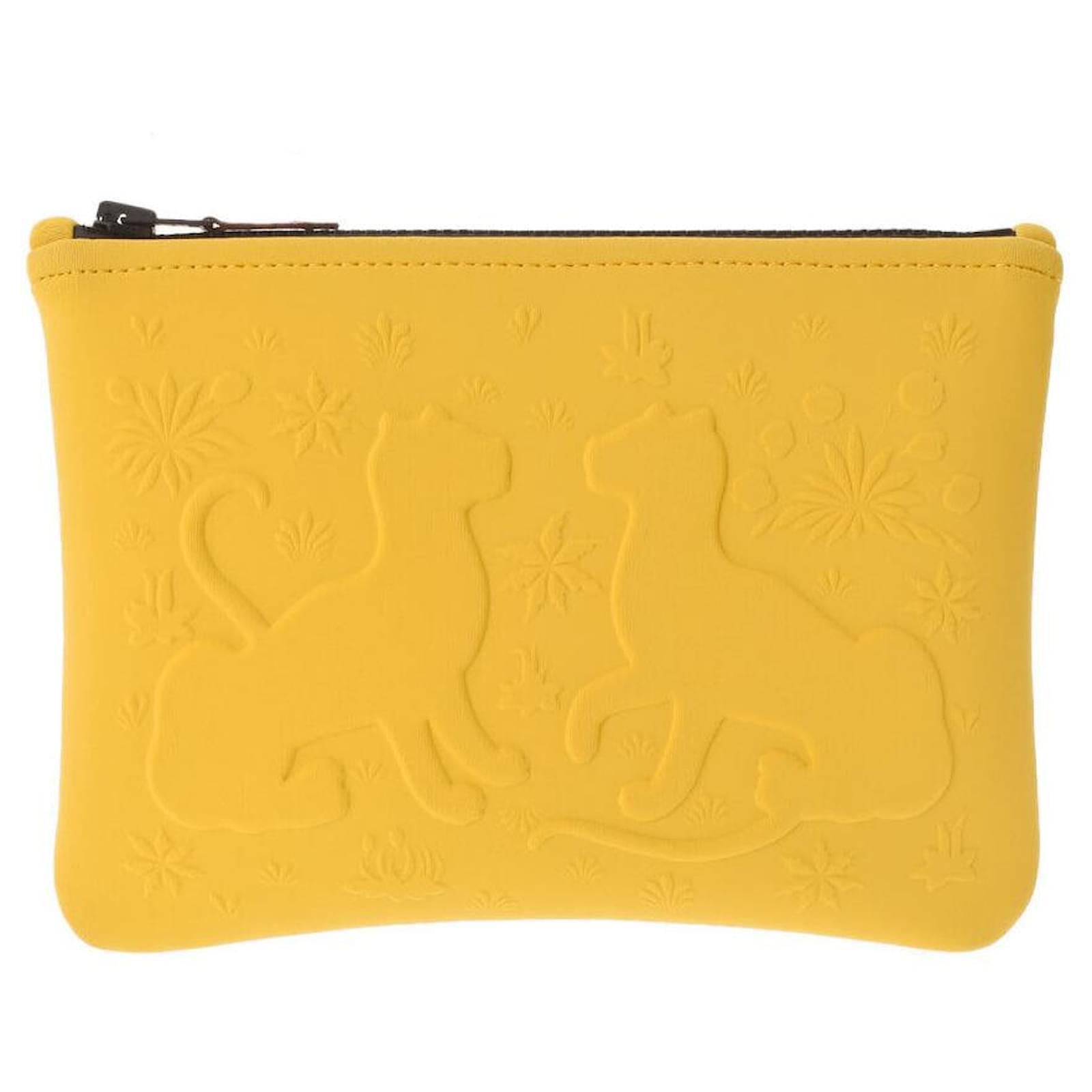 Hermès Neobain Yellow Polyamide ref.758986 - Joli Closet
