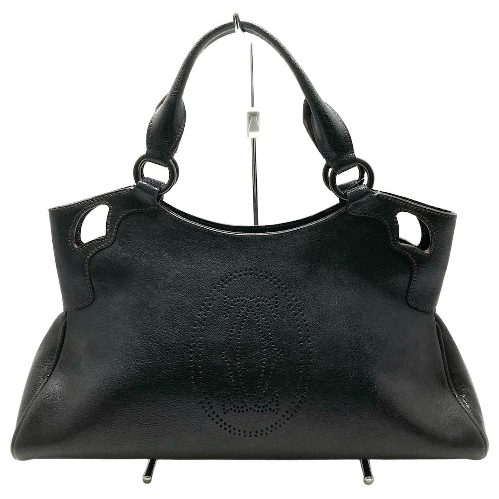 Cartier Marcello Black Leather ref.760843 - Joli Closet