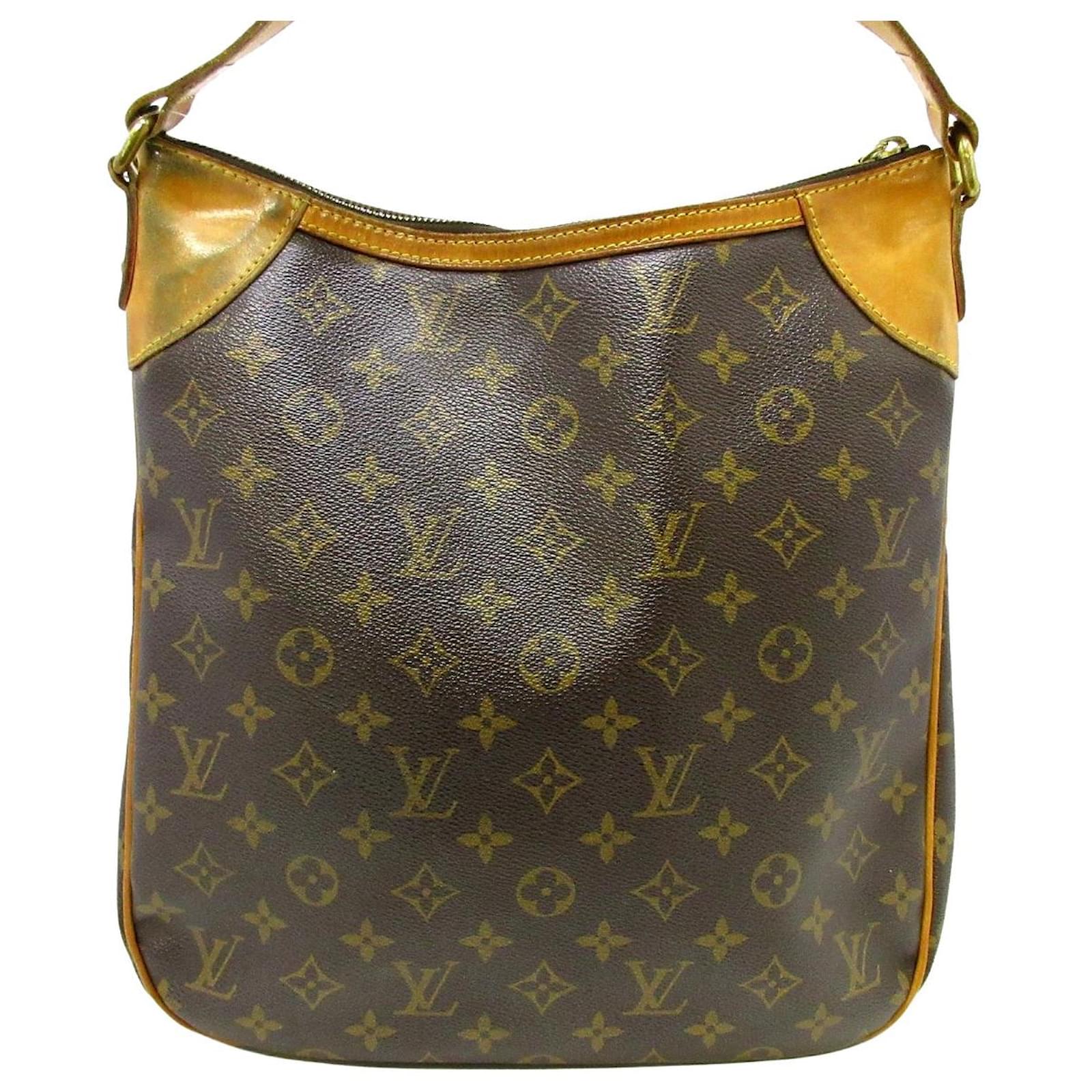 Louis Vuitton Odéon Castaño Lienzo ref.761366 - Joli Closet