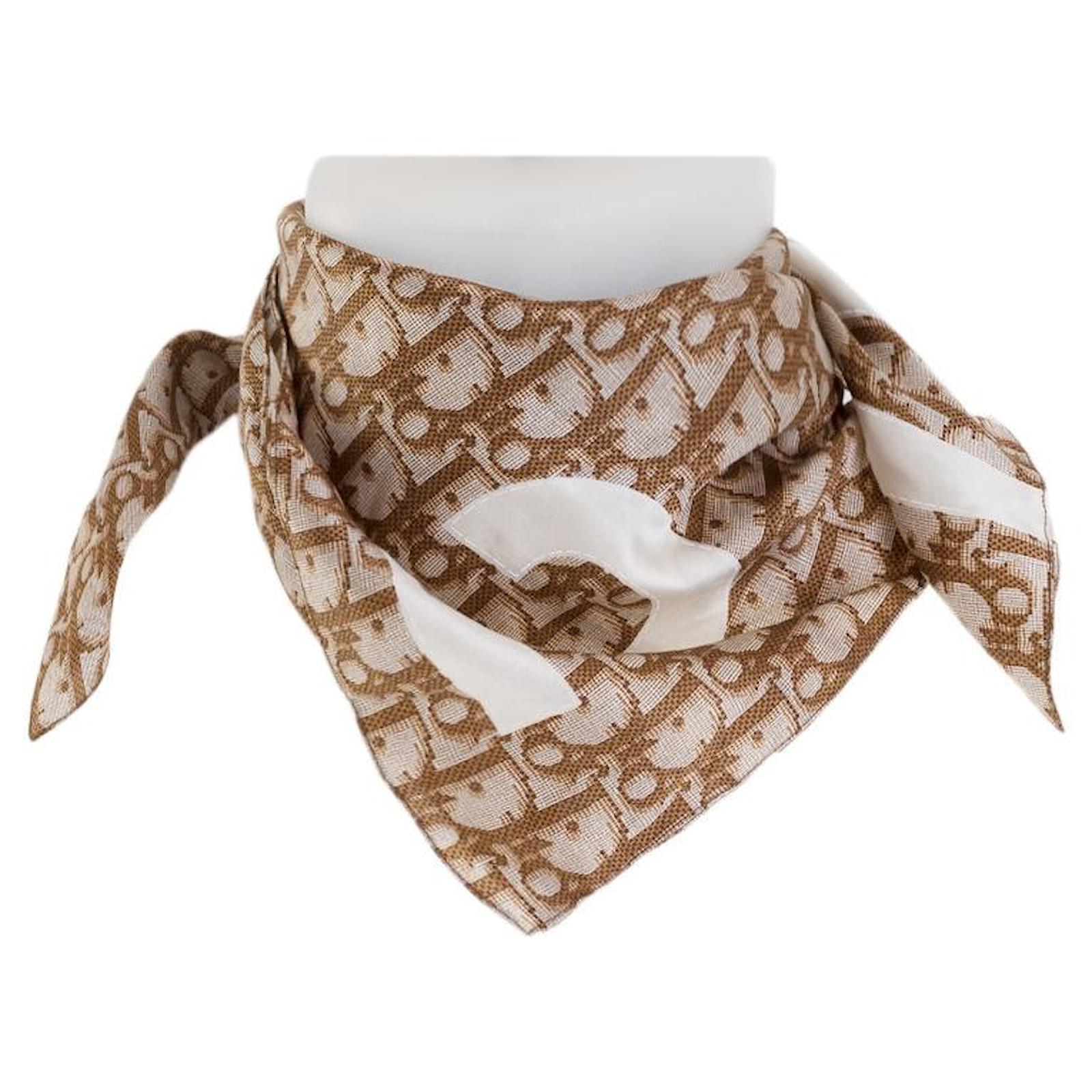 Dior Mitzah Brown Silk ref.761558 - Joli Closet