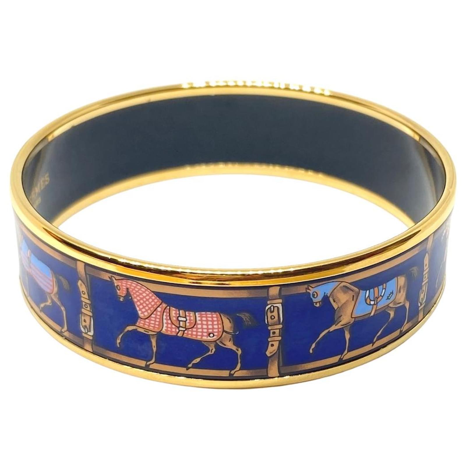 Hermès Emaillés Blue Metal ref.761640 - Joli Closet