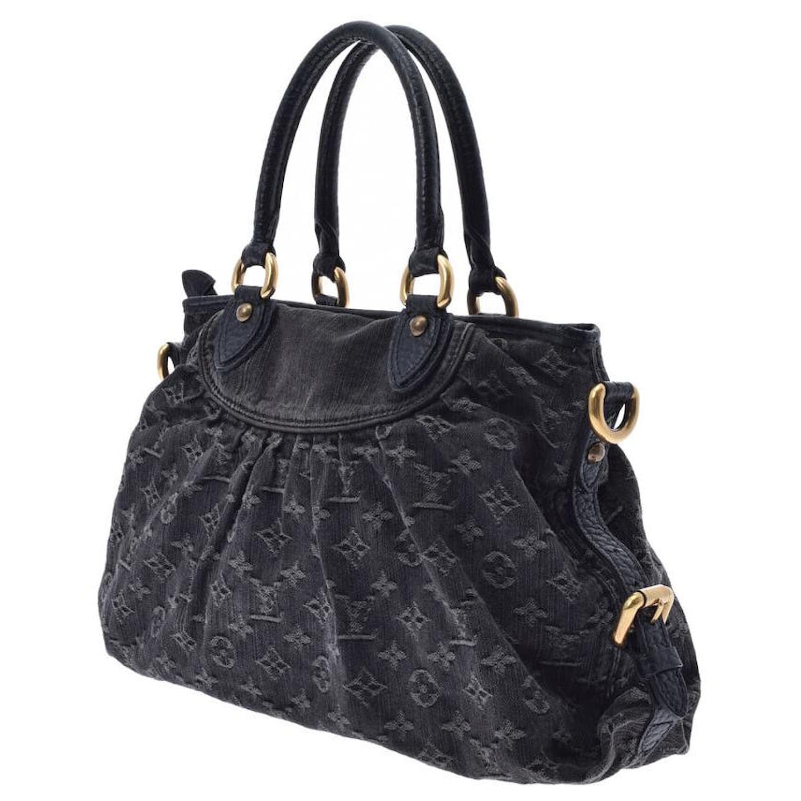 Louis Vuitton Neo Cabby Black Denim ref.761825 - Joli Closet