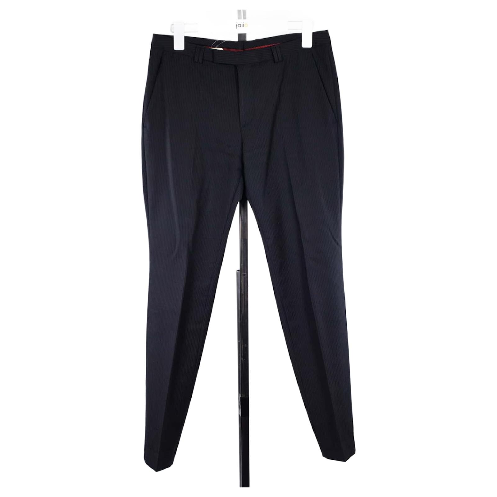 Hugo Boss Trousers 46 Grey Wool ref.762069 - Joli Closet