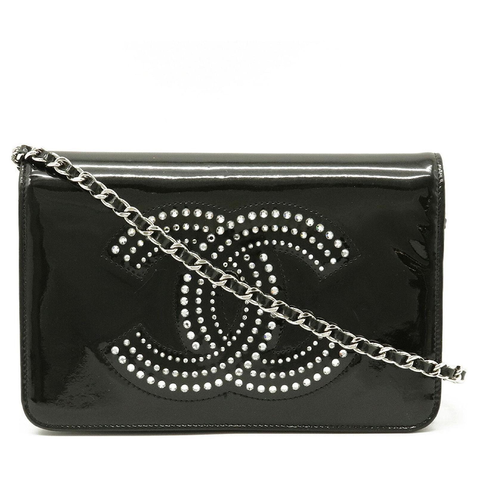 Chanel COCO Mark Black Patent leather ref.762421 - Joli Closet