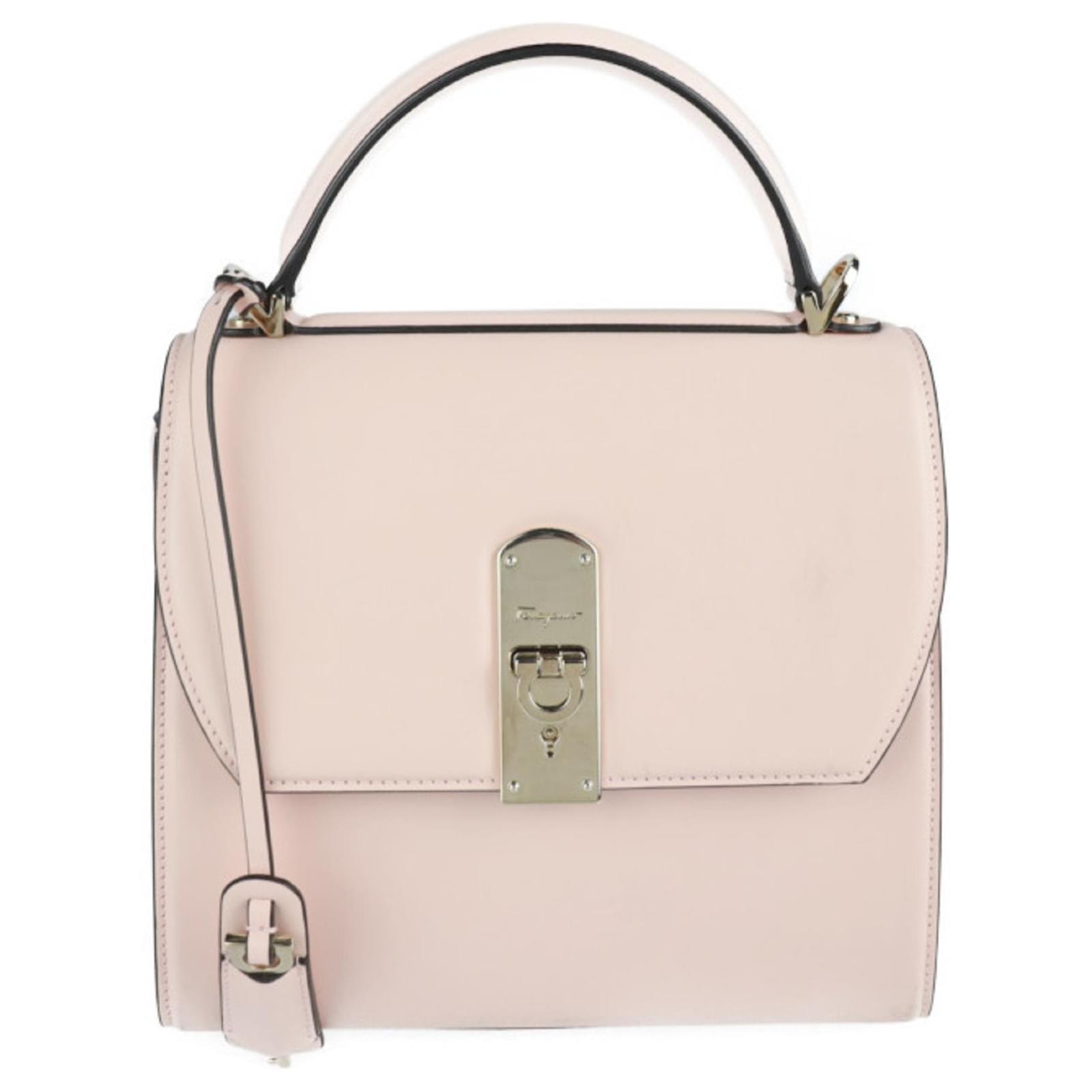 Salvatore Ferragamo Boxyz Rosa Pelle ref.762736 - Joli Closet