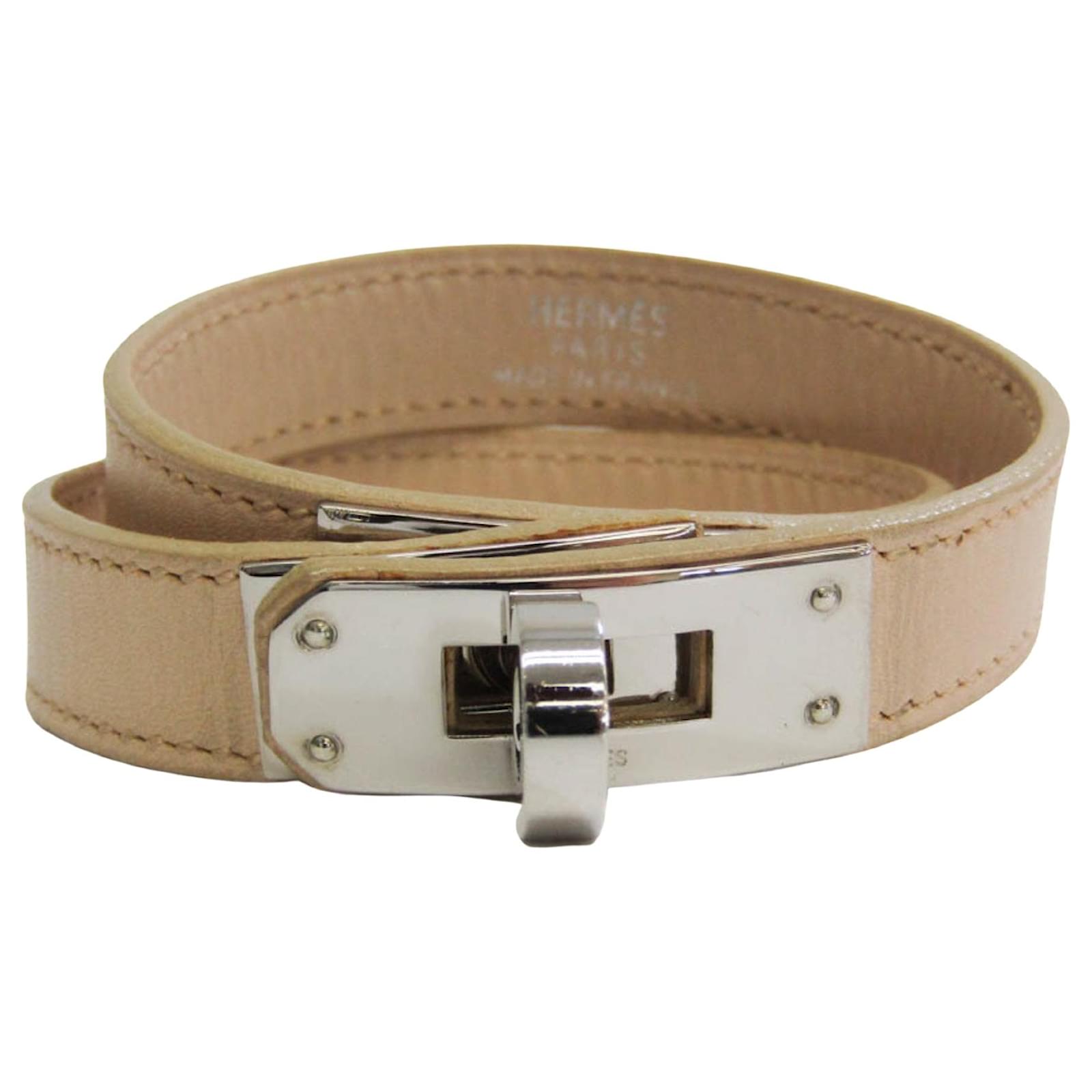 Hermès hermes kelly Cream Leather ref.763239 - Joli Closet