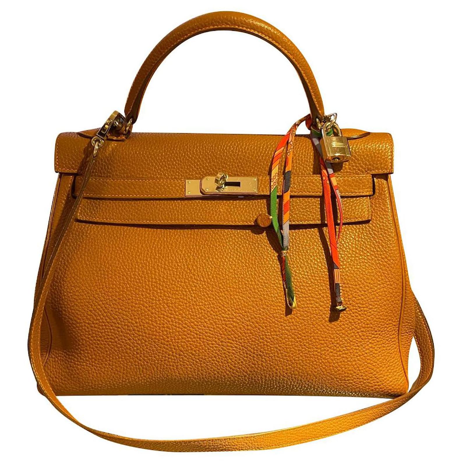 Hermès Kelly Beige Leder ref.763676 - Joli Closet