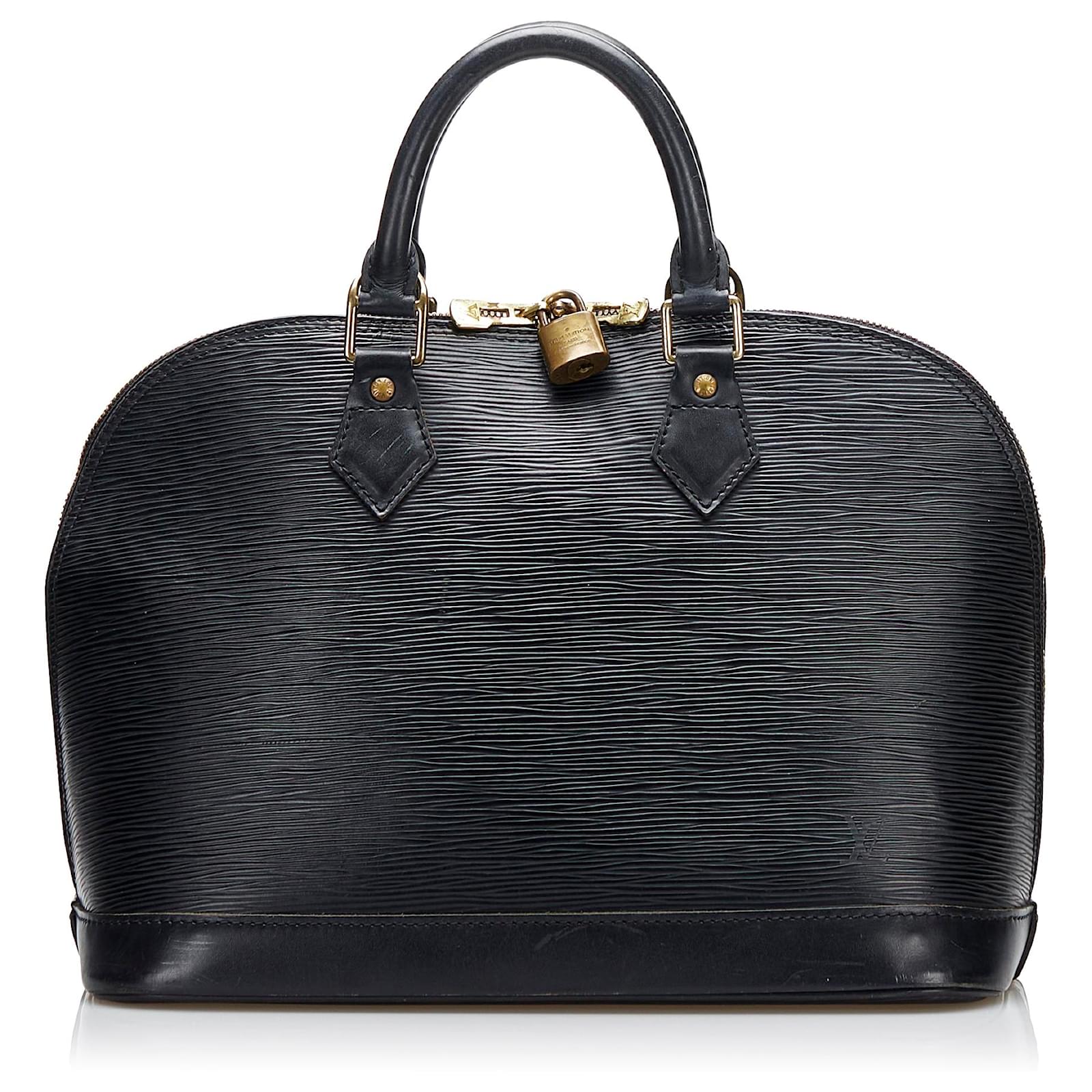 Louis Vuitton Black Epi Alma PM Leather ref.JC766248 (Sold) - Joli Closet