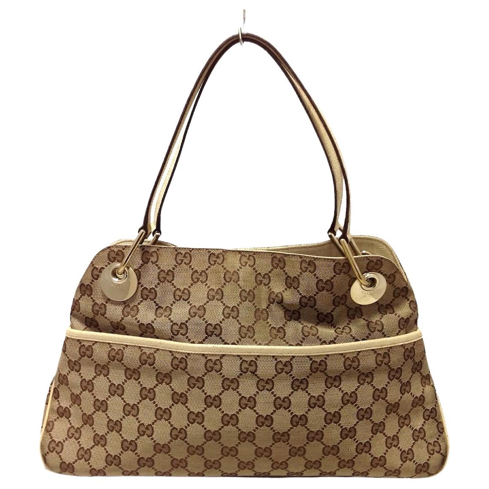 Gucci GG pattern Beige Cloth ref.766290 - Joli Closet