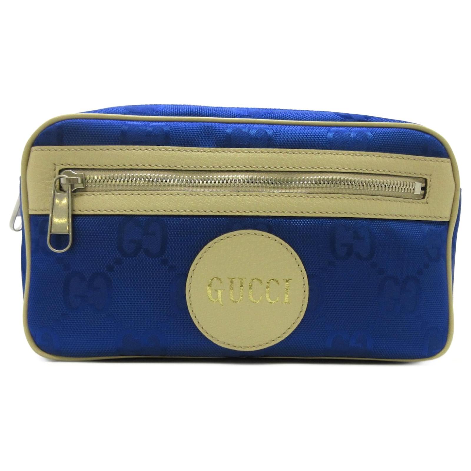 Gucci Hors réseau Toile Bleu ref.766326 - Joli Closet