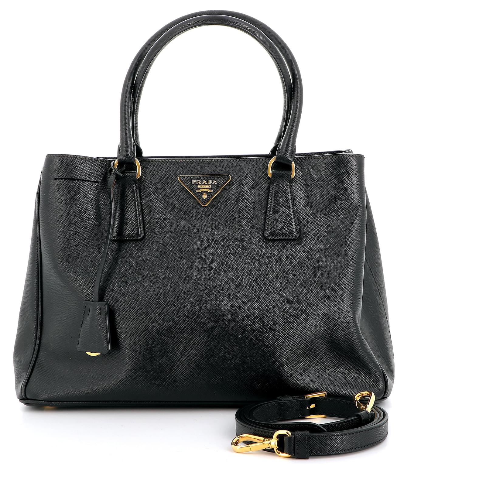 Prada Galleria Black Leather ref.766331 - Joli Closet