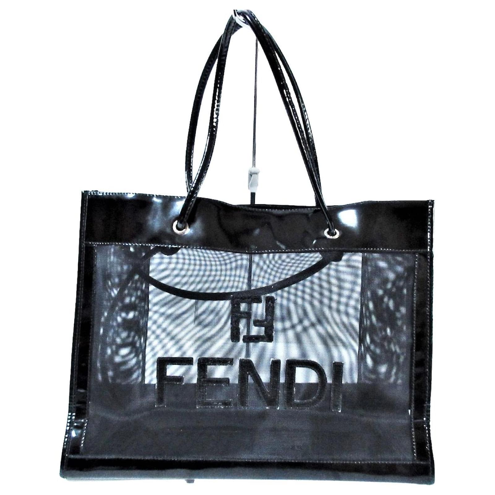 Fendi FF Black Synthetic ref.766346 - Joli Closet