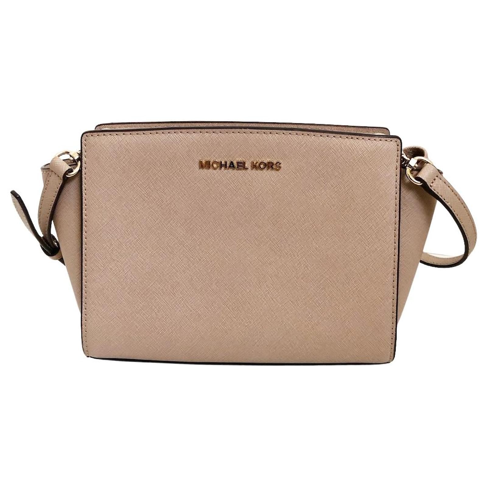 Michael kors selma medium beige store