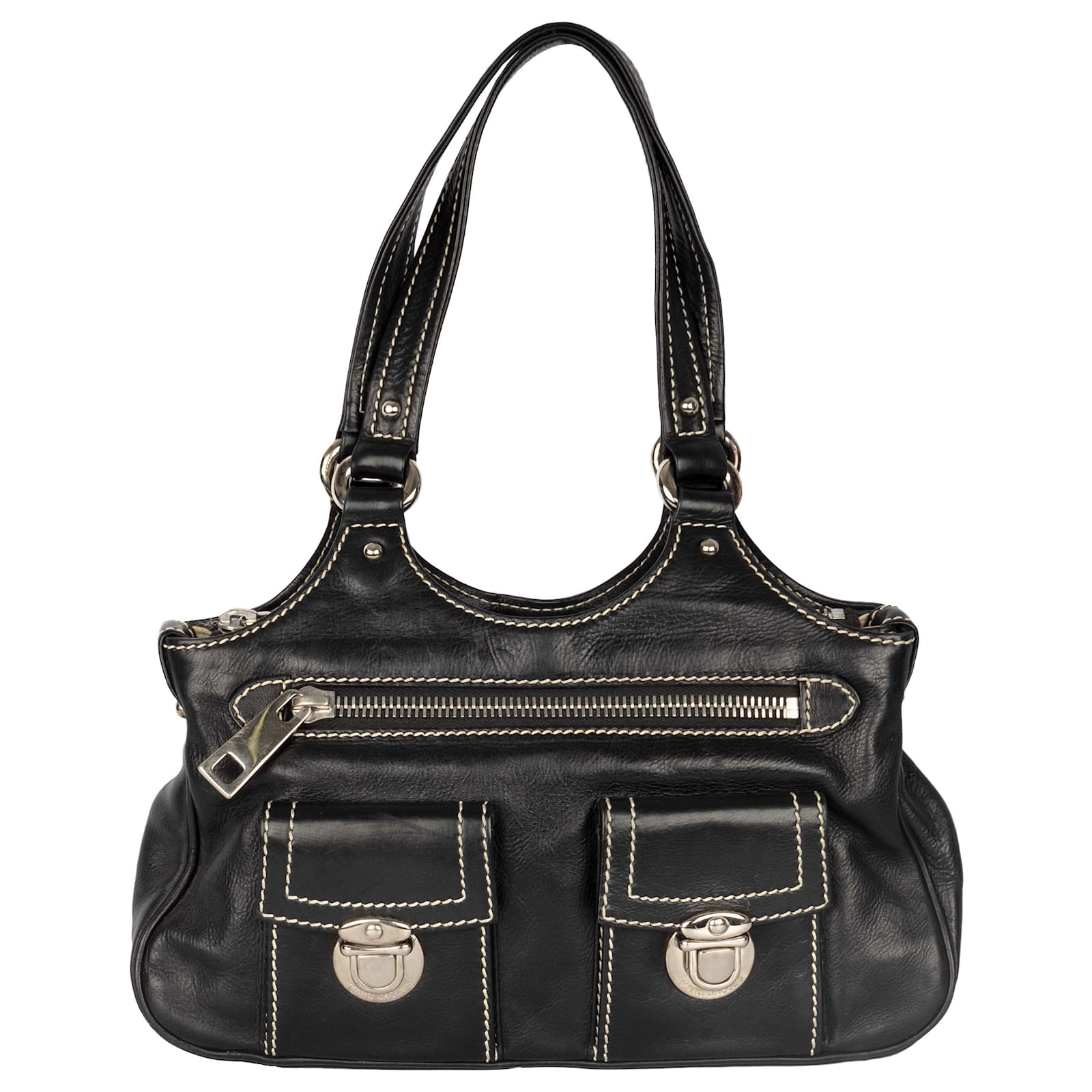 Marc Jacobs Sac Anouk en cuir noir ref.767060 - Joli Closet
